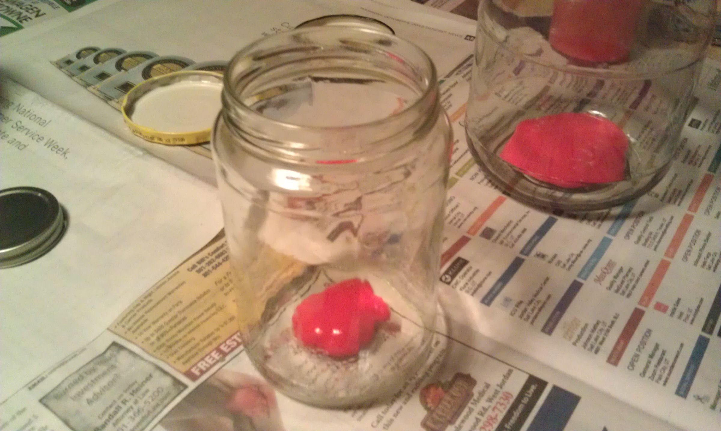 Last Minute Halloween Glass Bottle Lantern : 6 Steps - Instructables