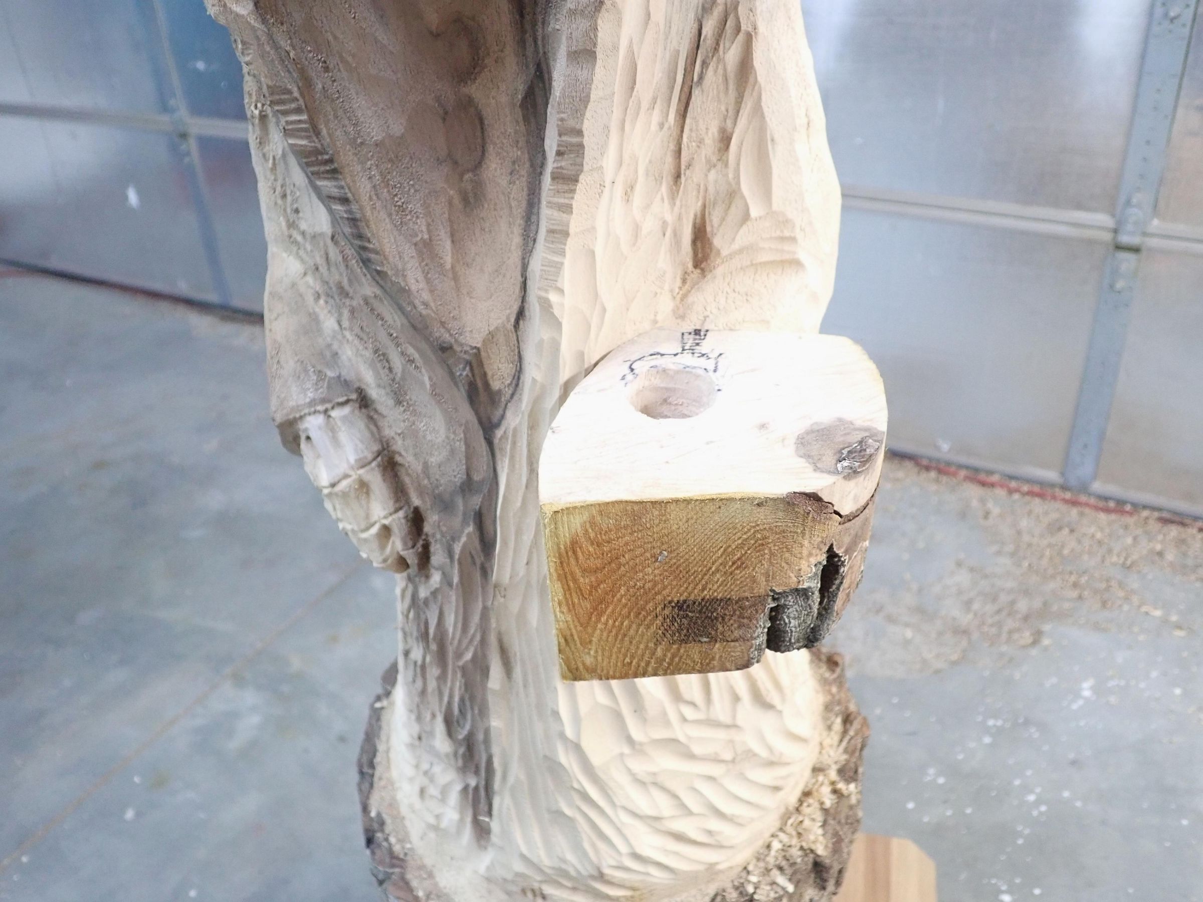 Grim Reaper Carved From a Walnut Log : 17 Steps (with Pictures ...
