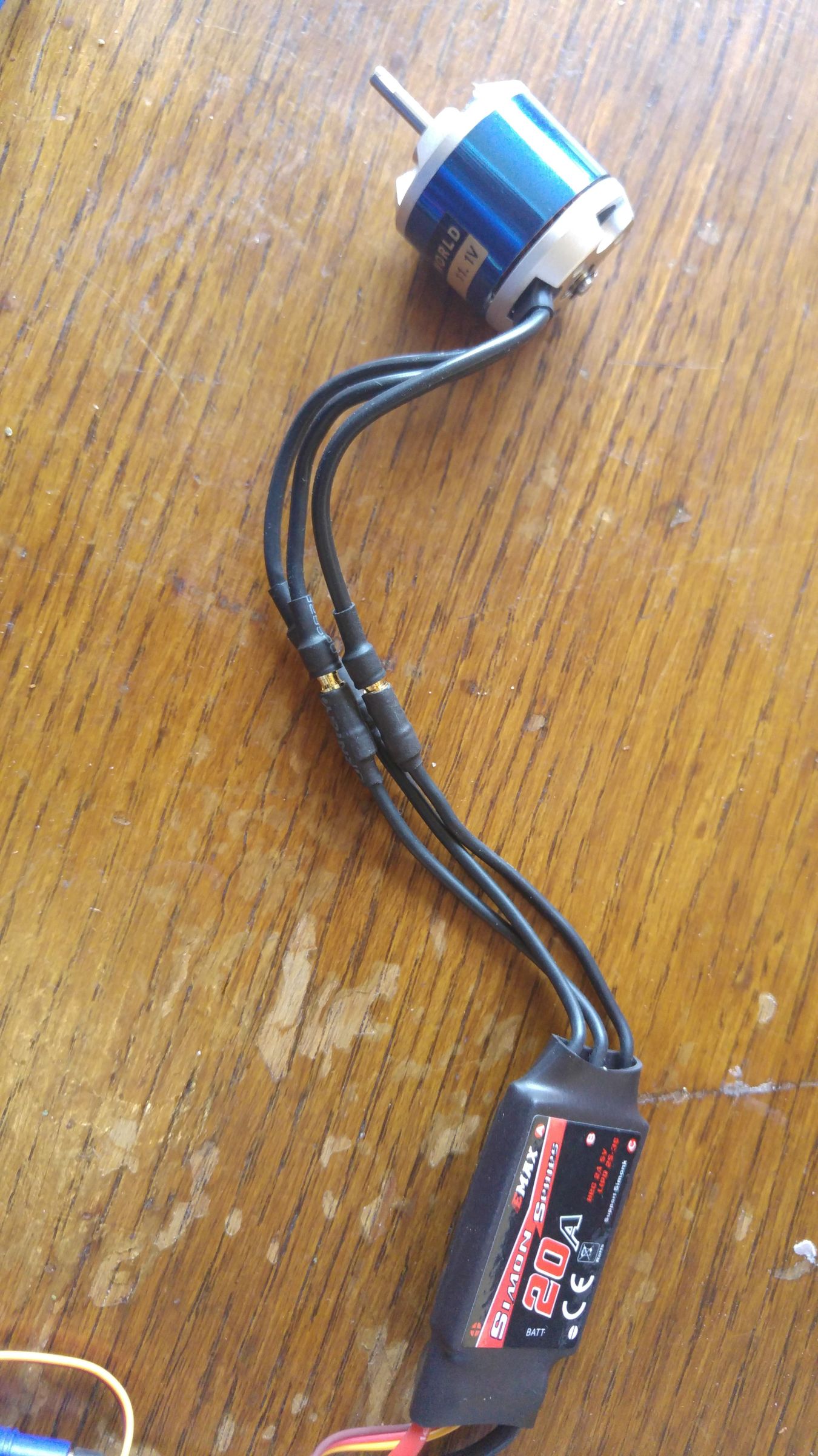 Programming Brushless Motor ESC Without RF Transmitter : 3 Steps ...