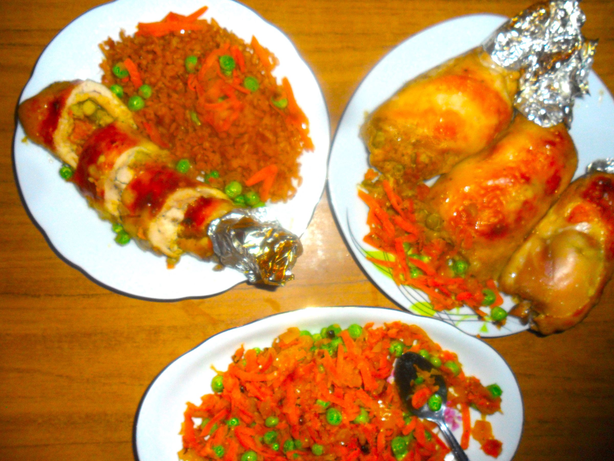 Rolled Chickens With Roasted Rice : 7 Steps (with Pictures) - Instructables