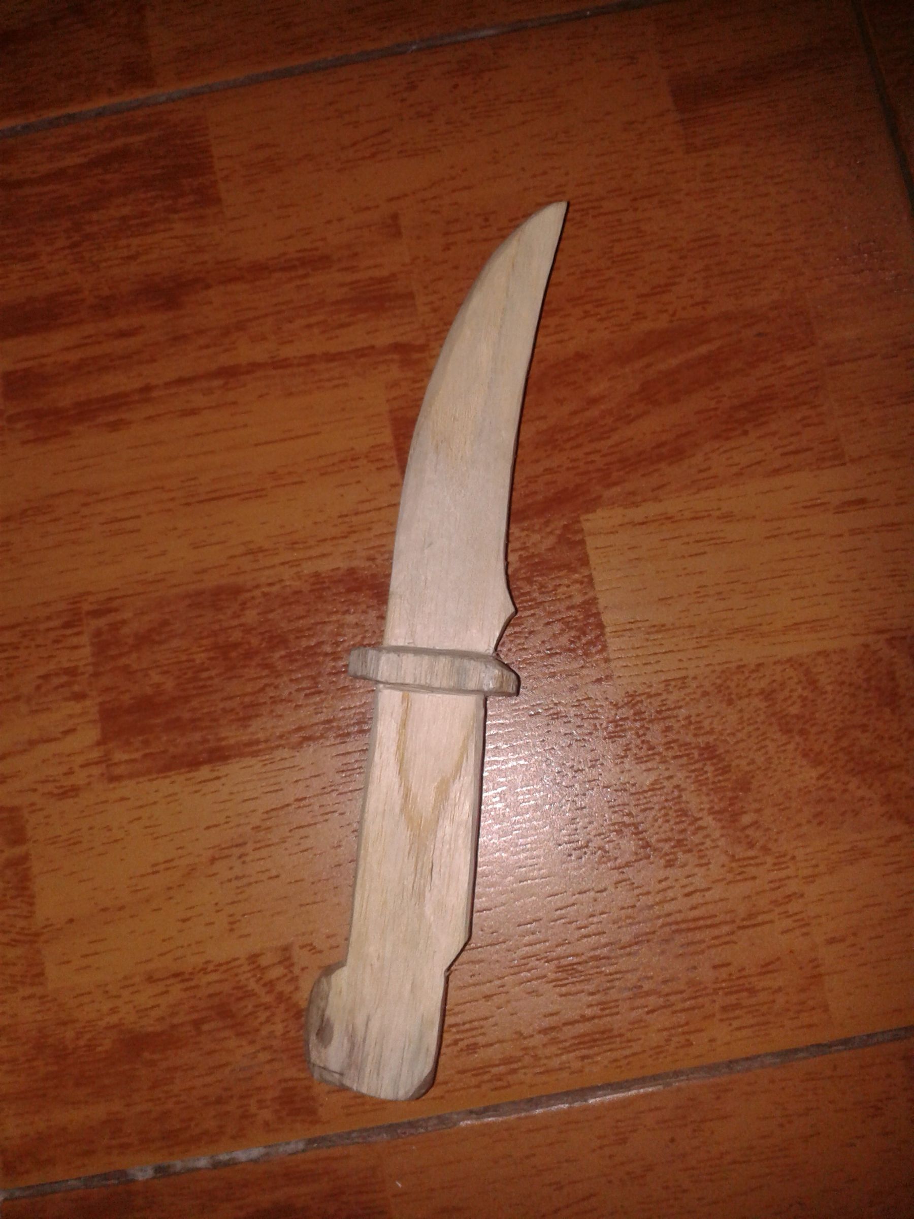 Wooden Arabian Knife (Khanjar) : 5 Steps (with Pictures) - Instructables