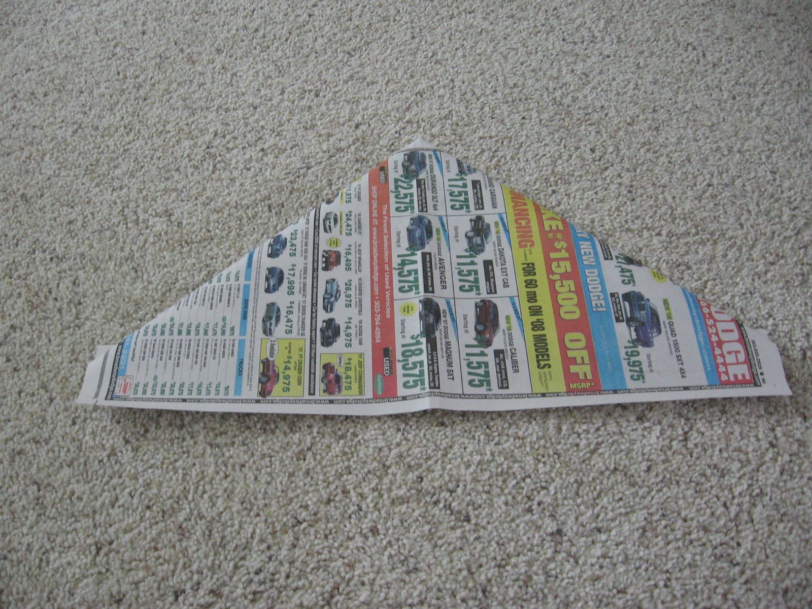Newspaper Hat! : 7 Steps - Instructables