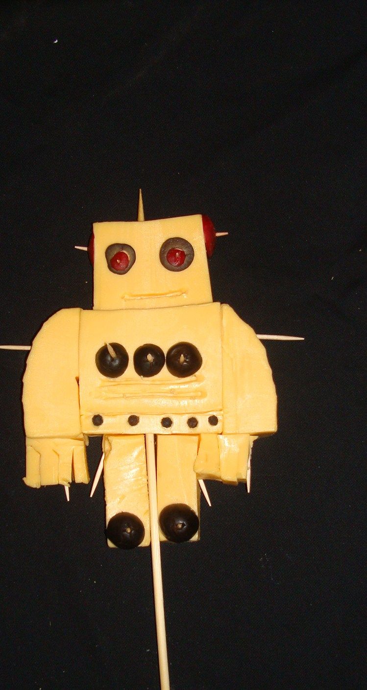 Edible INSTRUCTABLES ROBOT PATCH ON a STICK : 6 Steps - Instructables