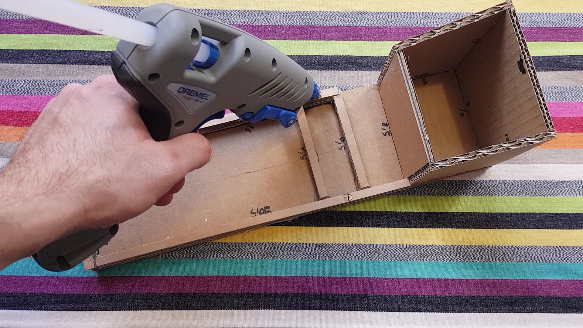 DIY Cardboard Glue Gun Stand : 6 Steps (with Pictures) - Instructables