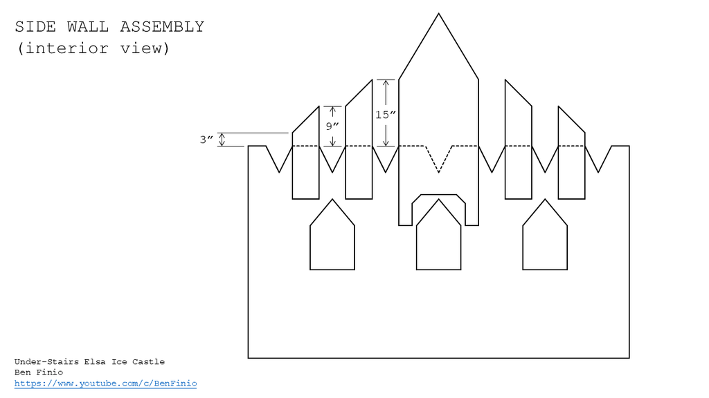 Frozen Castle Template