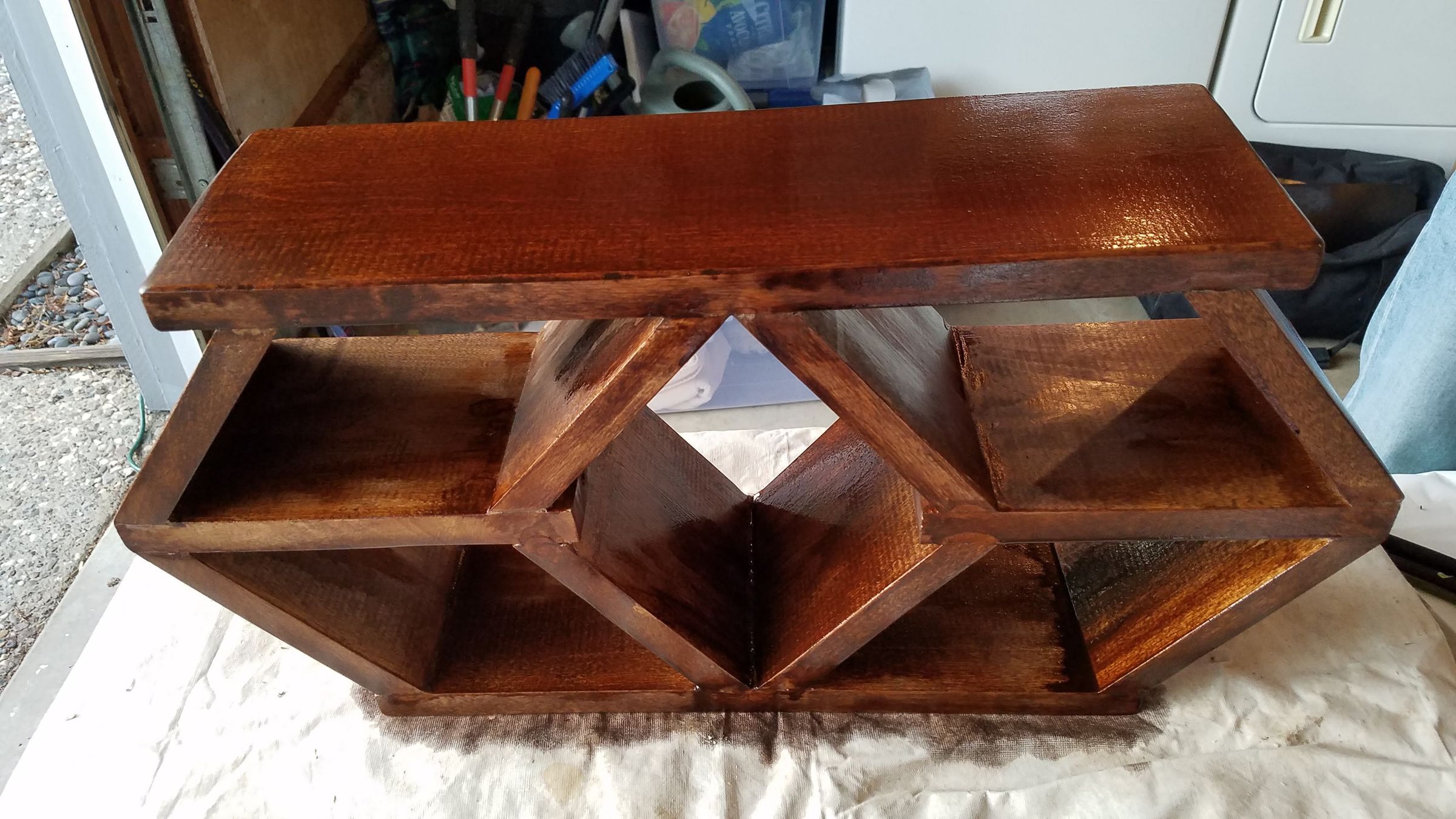 Angular Knick Knack Shelf : 4 Steps (with Pictures) - Instructables