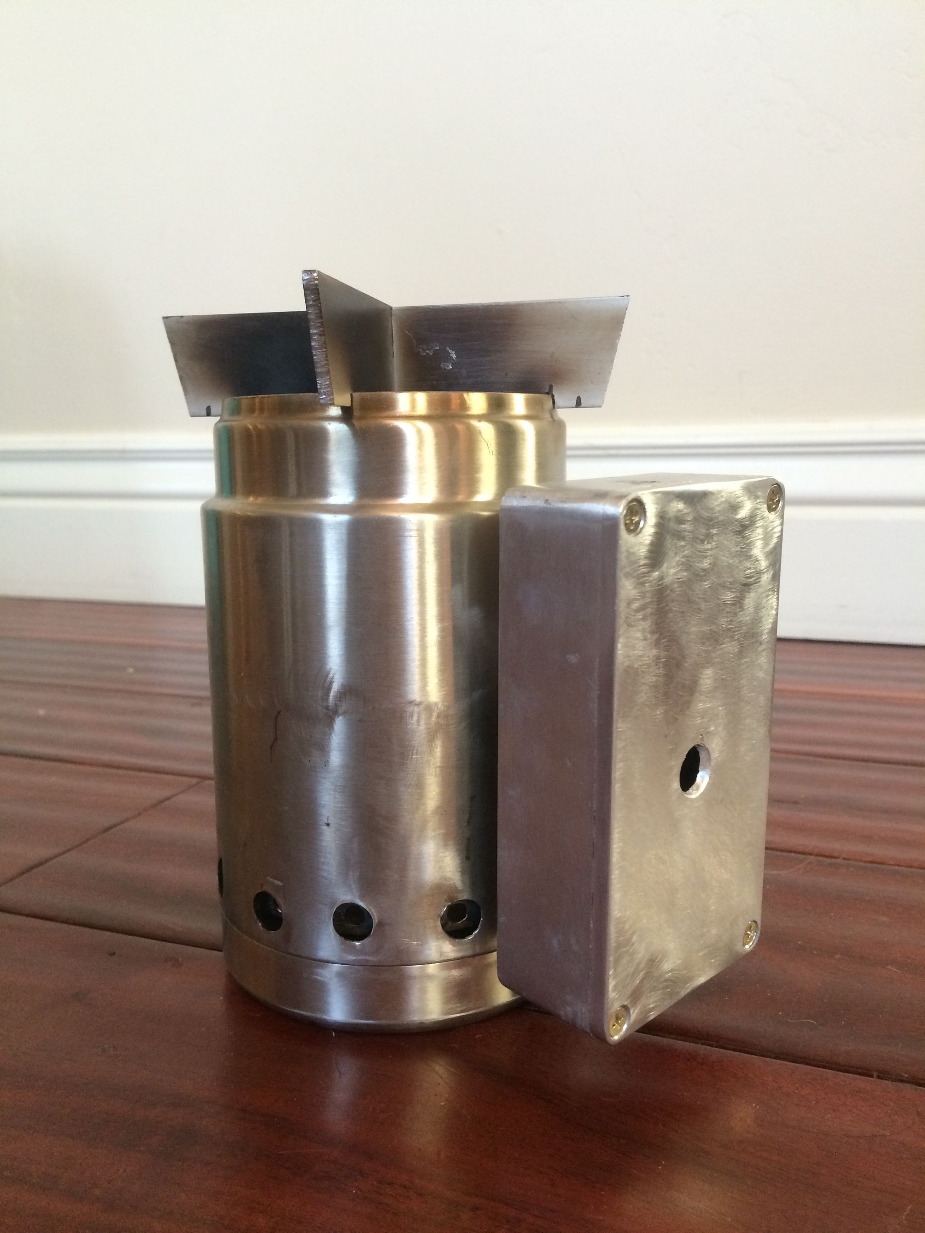 UPDATE! Backpacking Gasifier Stove : 12 Steps (with Pictures ...