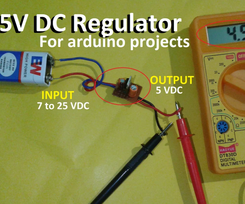 7805 Voltage Regulator (5V) Module: Quick Tutorial : 5 Steps - Instructables