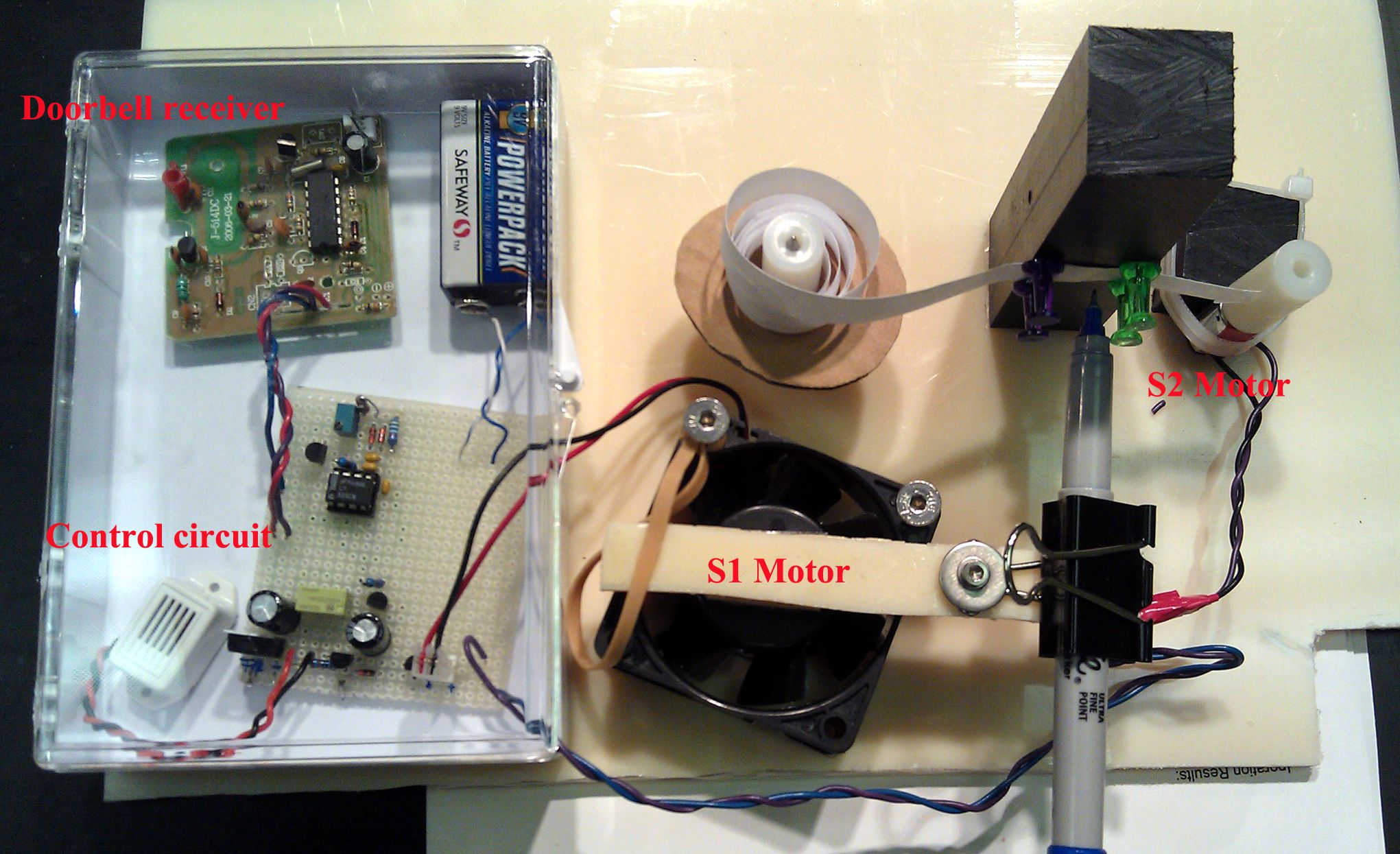 Wireless Doorbell Morse Code Transmitter and Printer : 4 Steps ...