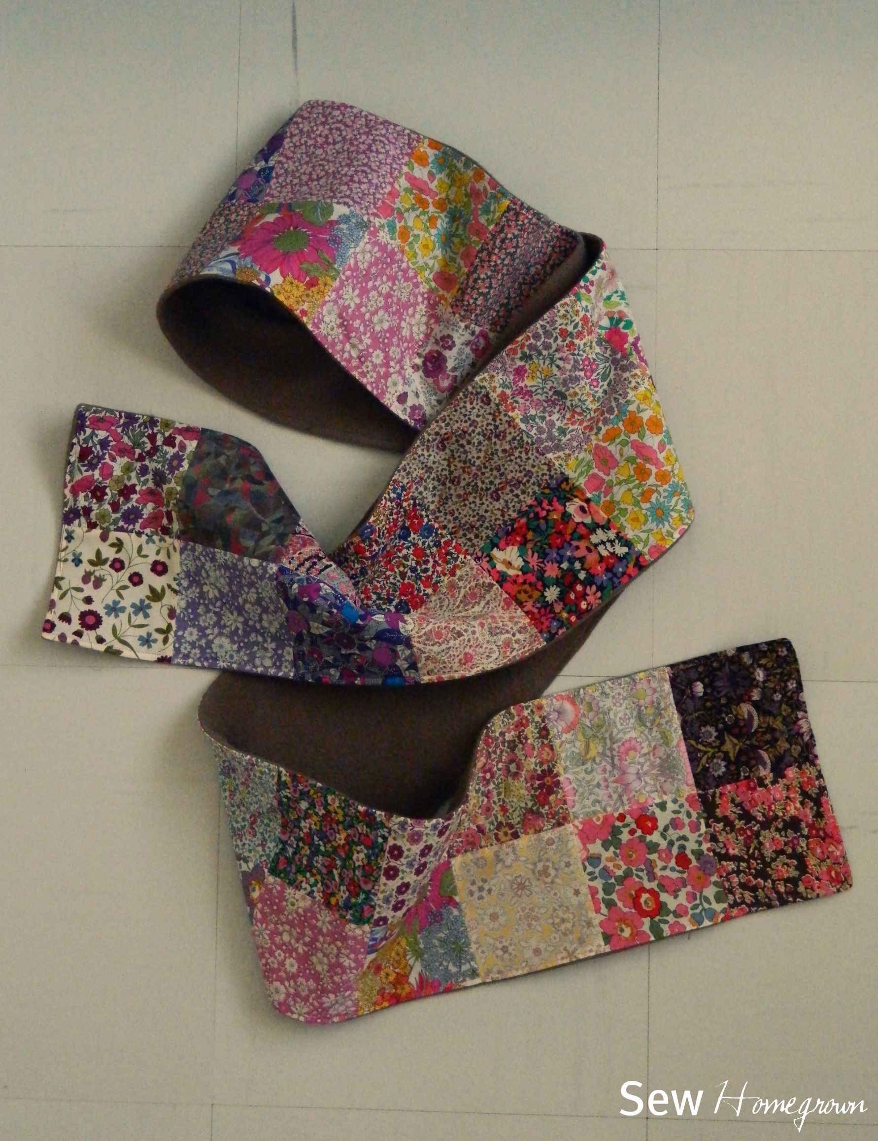 DIY Patchwork Scarf : 8 Steps (with Pictures) - Instructables