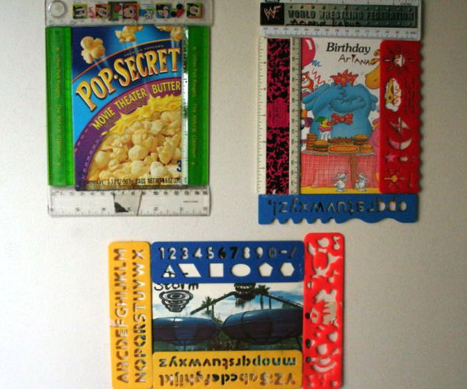 Plastic Ruler Picture Frames : 4 Steps (with Pictures) - Instructables