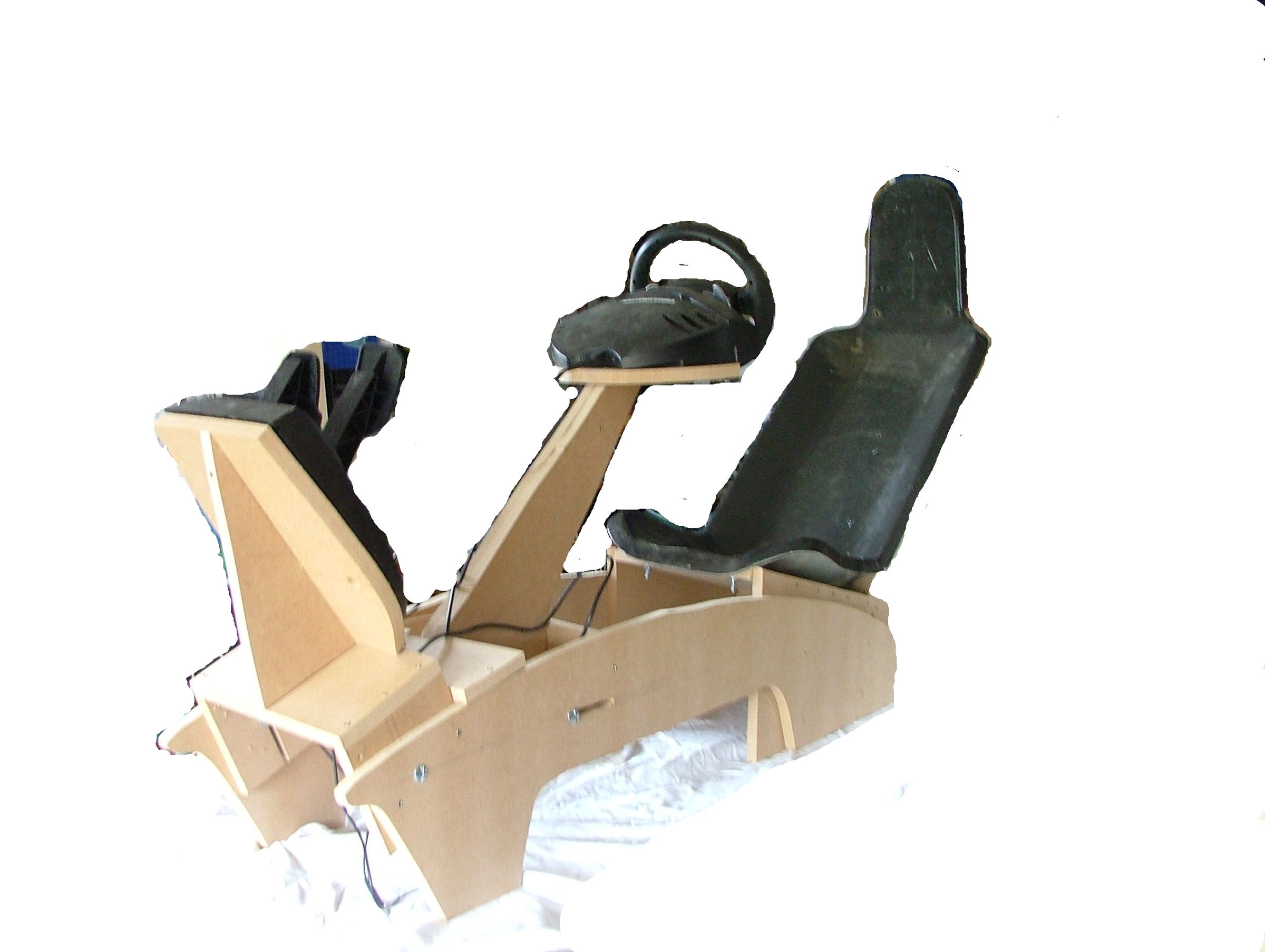 Driving Simulator Seat : 8 Steps - Instructables