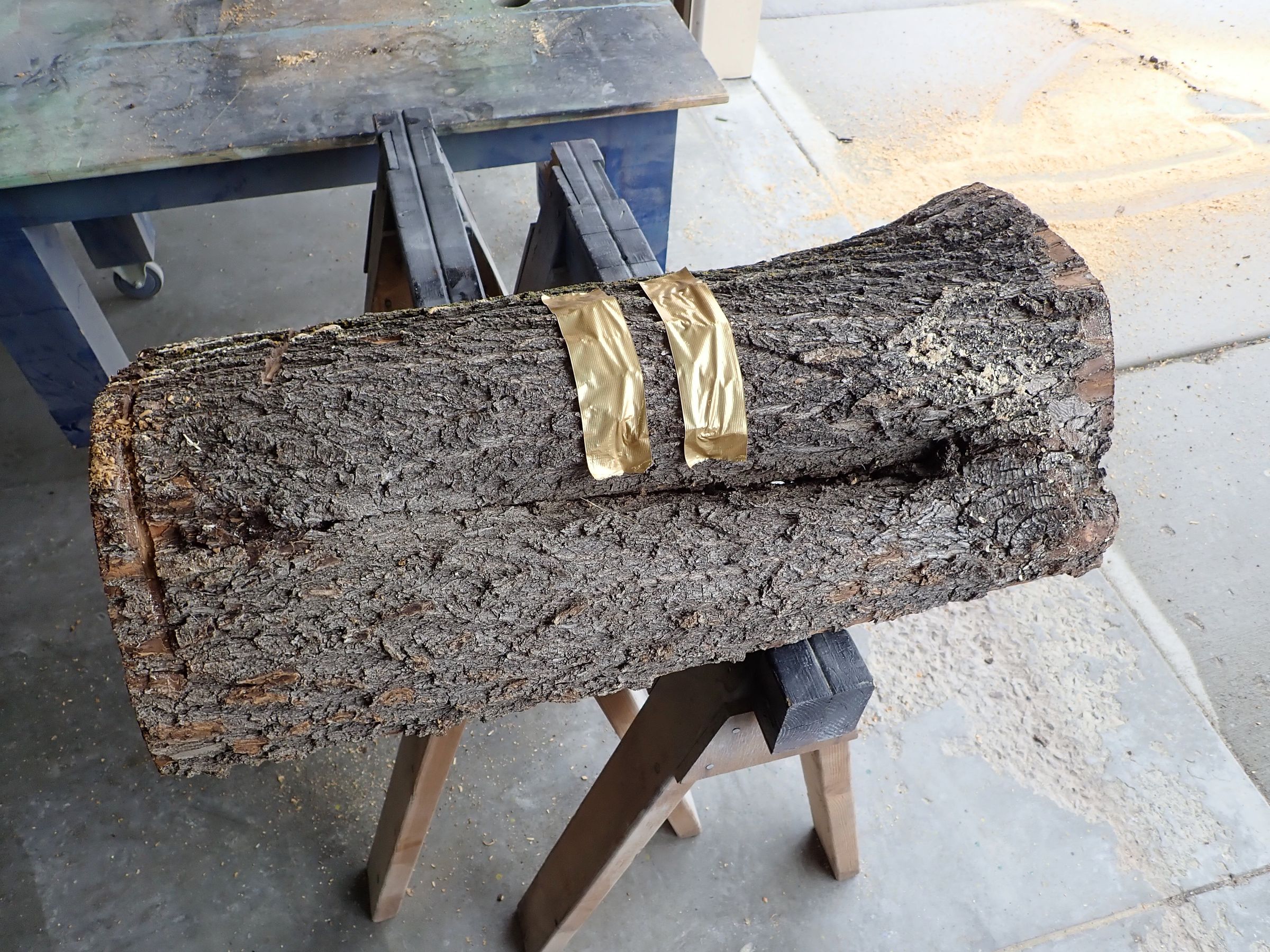 Simple Garden Bench From a Log : 11 Steps (with Pictures) - Instructables