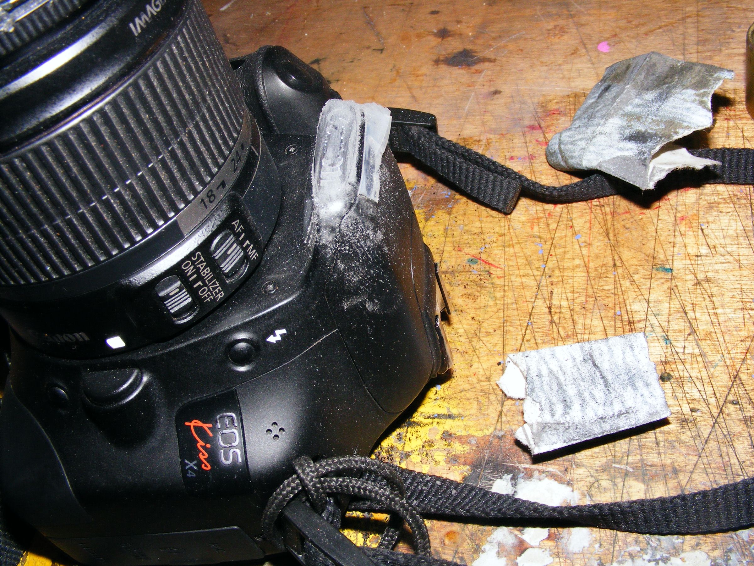 Debadging a Camera, and Some Repairs - Instructables