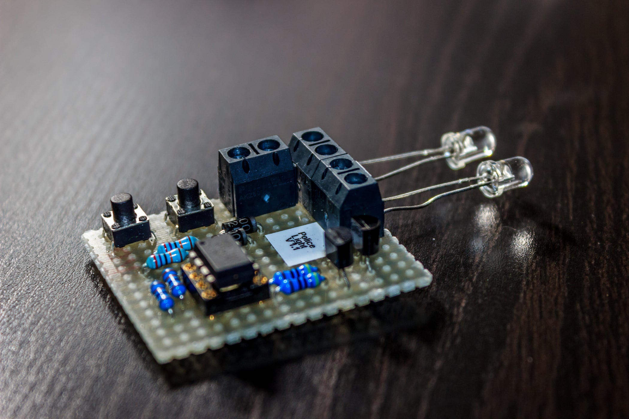 Attiny254585 Police Light With Arduino 9 Steps Instructables