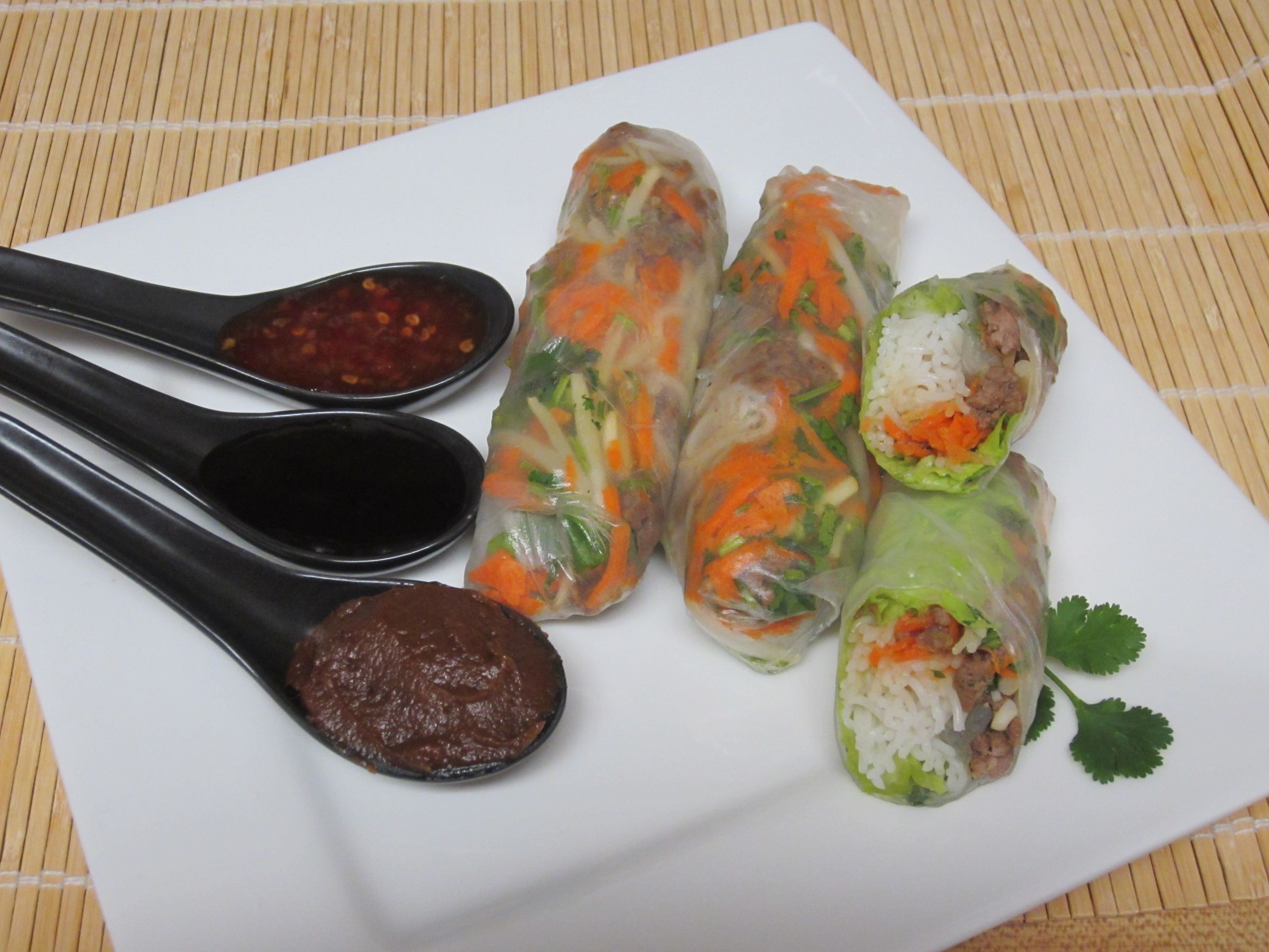 Spring Rolls: a Healthier Alternative to Egg Rolls : 3 Steps (with ...