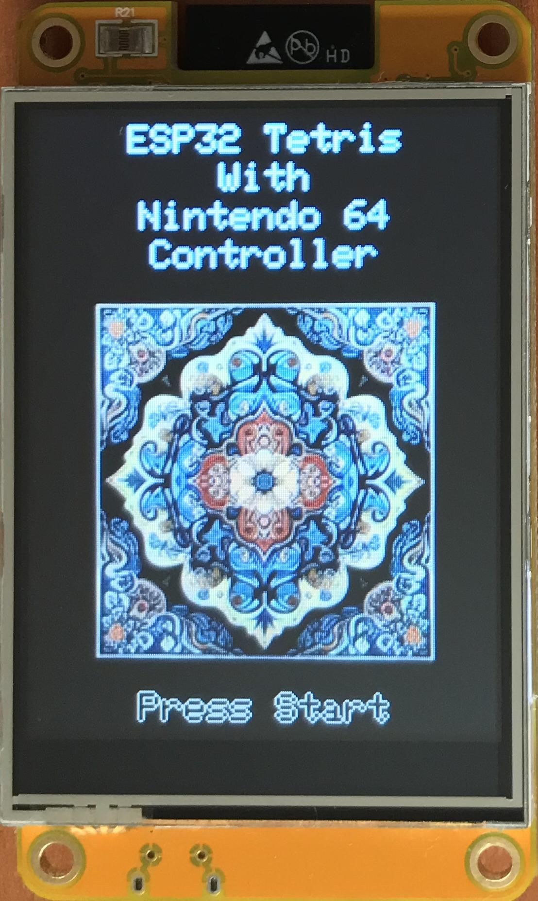 How to Play Tetris on ESP32 CYD With Nintendo 64 Controller : 7 Steps (with Pictures ...
