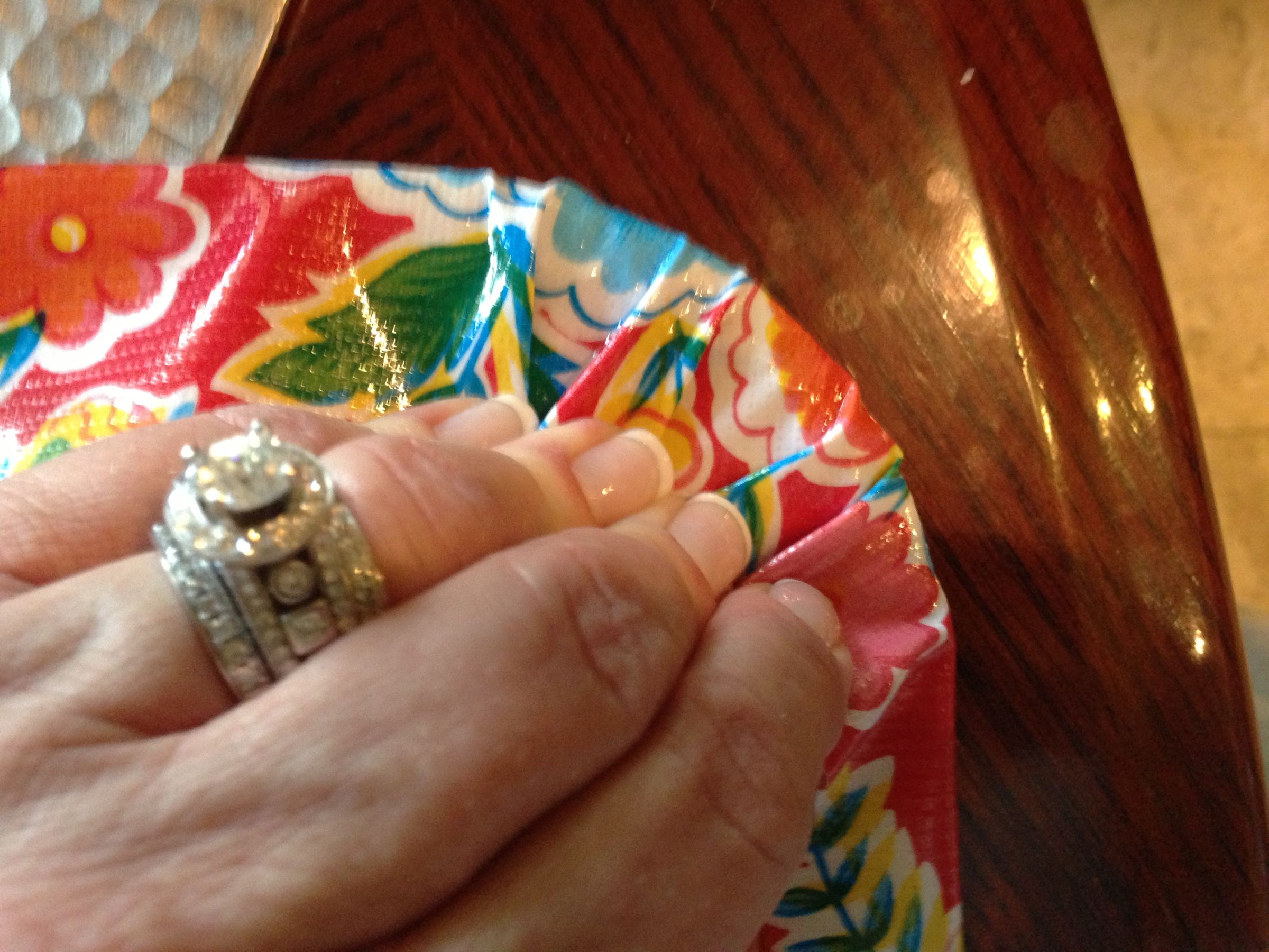 Craft a New Crafting Table; Upcycle Yucky Old Card Table : 5 Steps ...