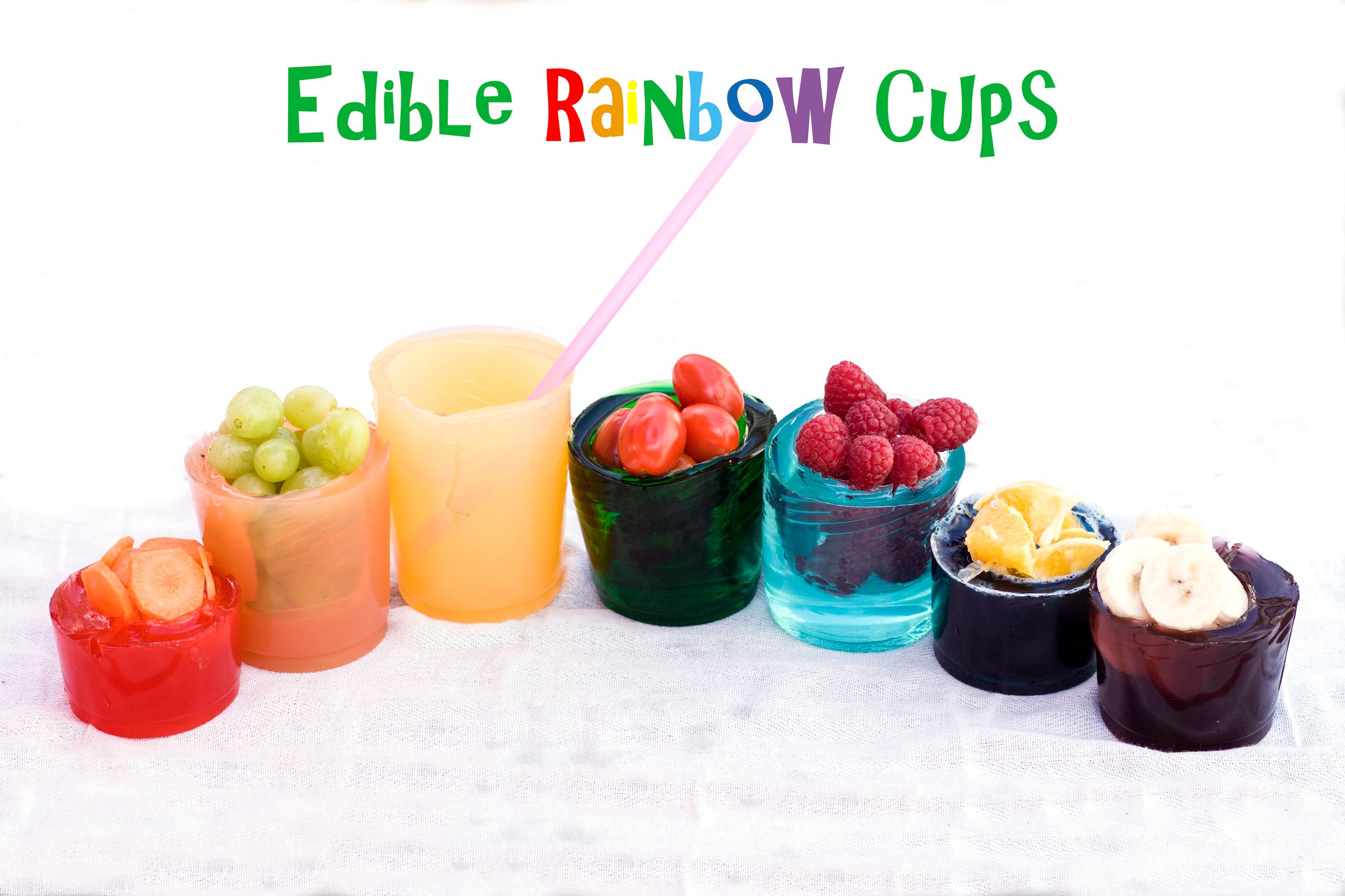 Edible Rainbow Cups : 6 Steps (with Pictures) - Instructables