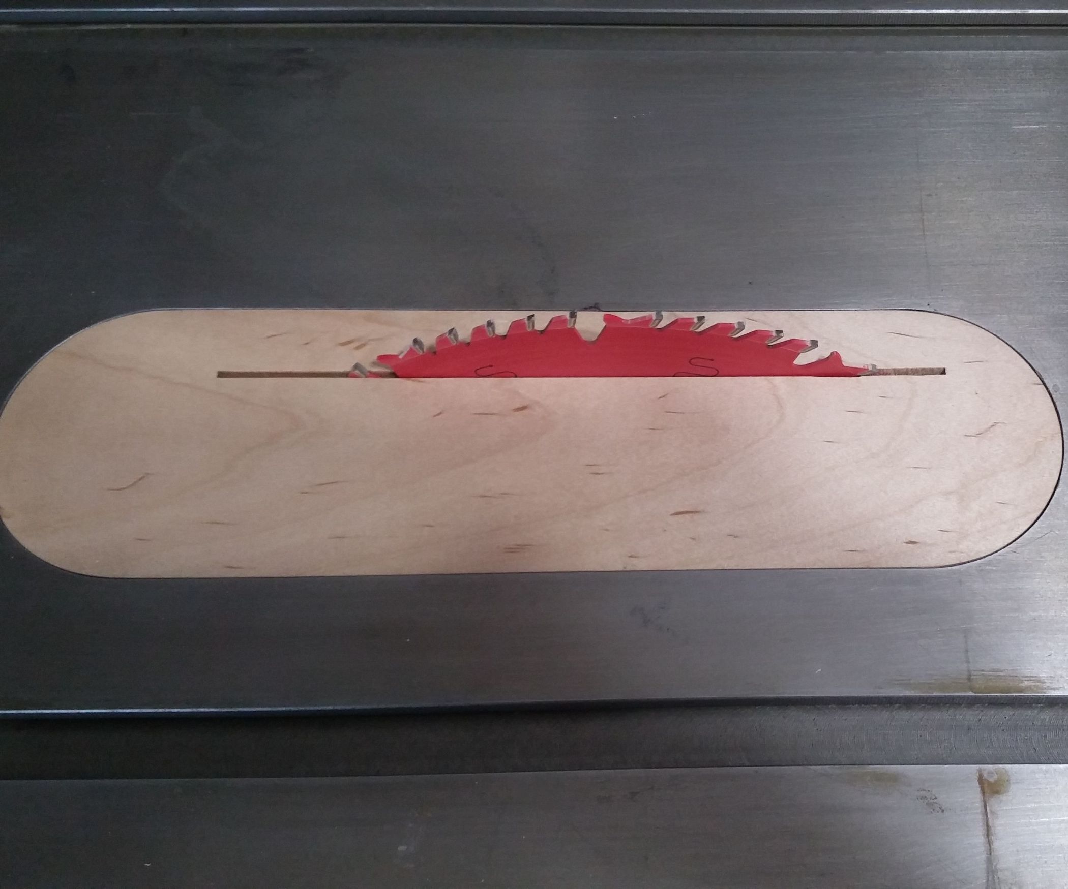 Table Saw Insert : 12 Steps (with Pictures) - Instructables