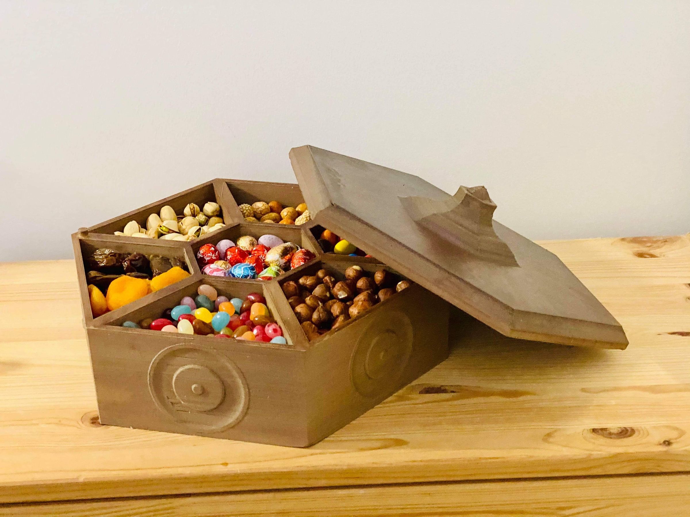 Wooden Sweet Box (3D Printed) : 6 Steps - Instructables