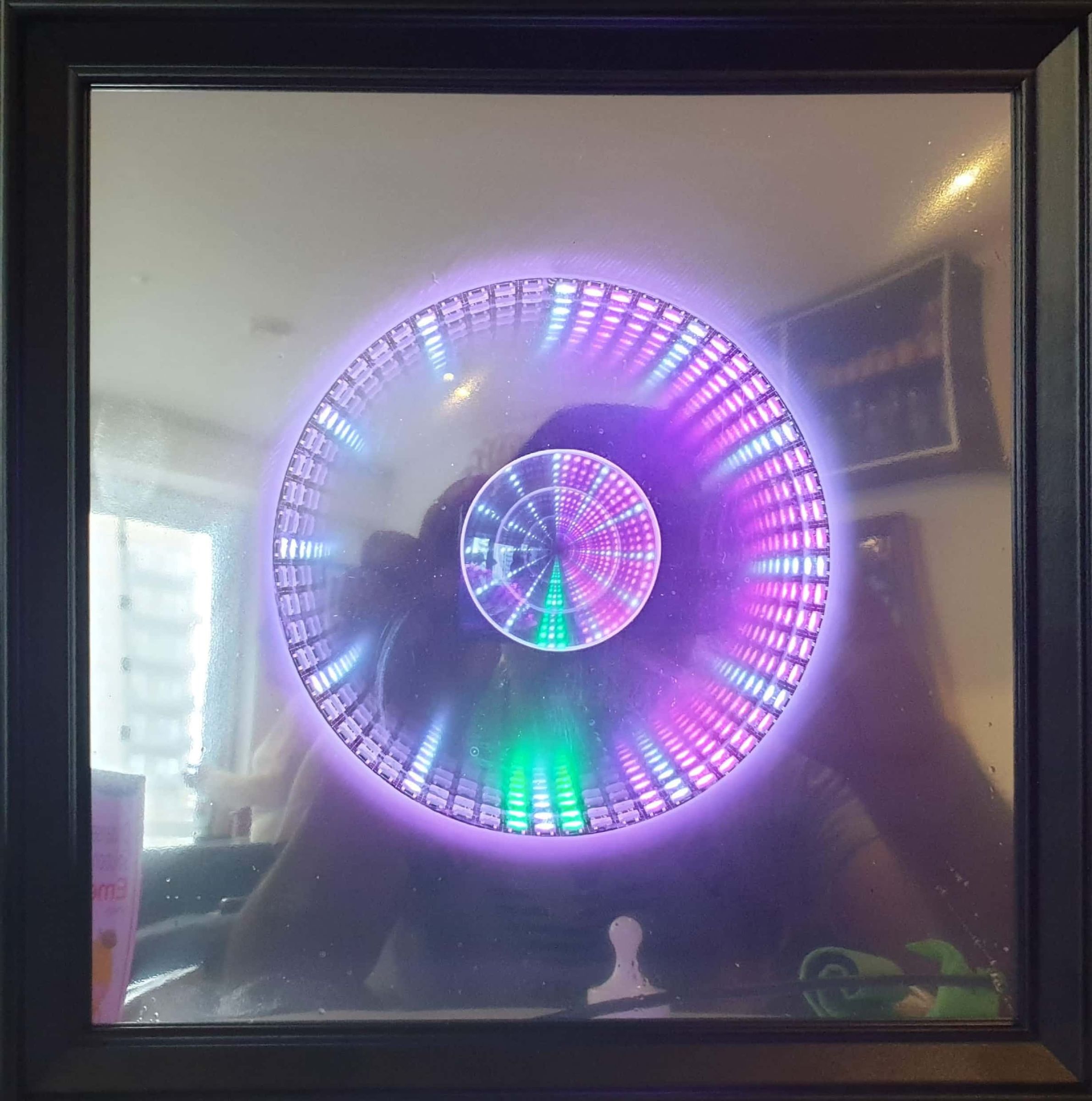 Easy - Infinity Mirror Clock : 9 Steps (with Pictures) - Instructables