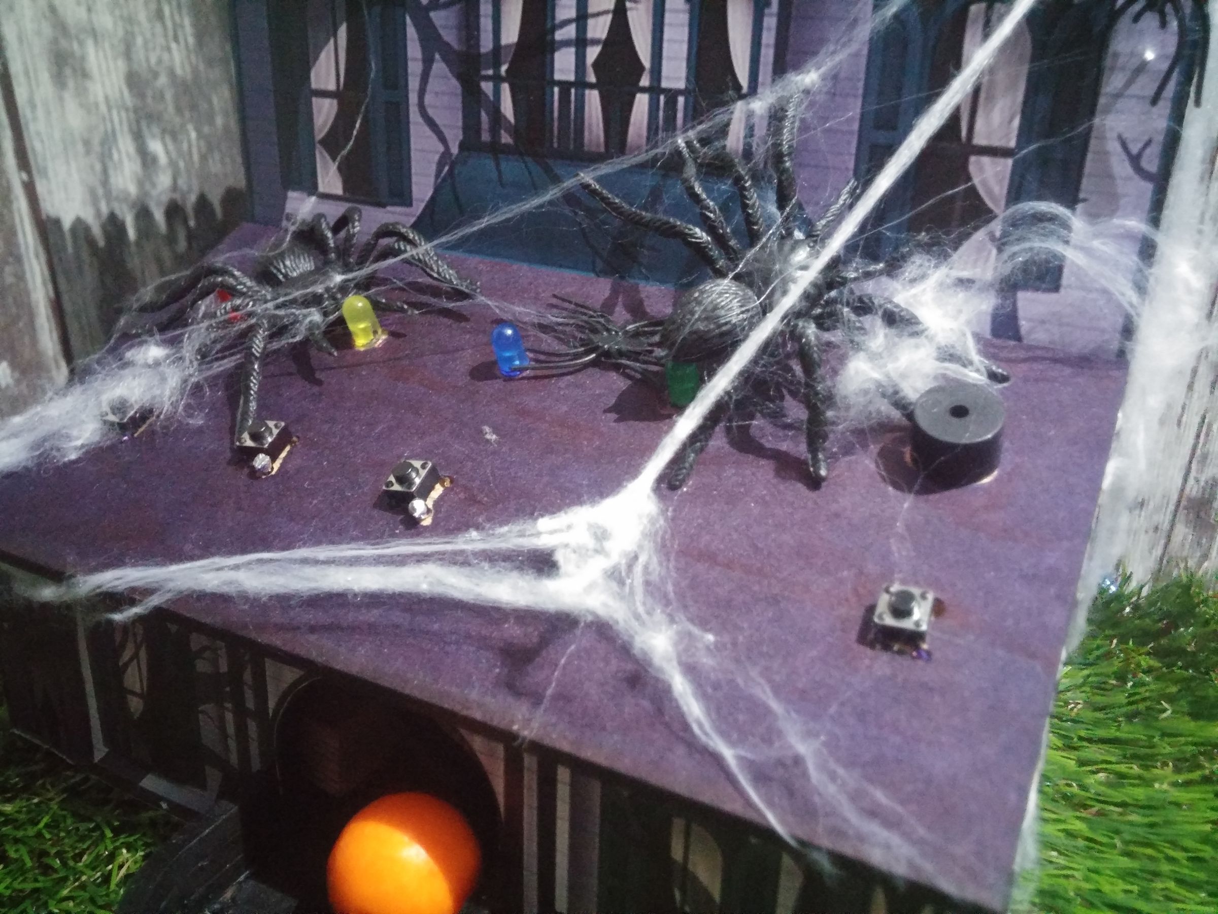 Spider Mansion (Simon Says Horror Game for HALLOWEEN) : 7 Steps ...
