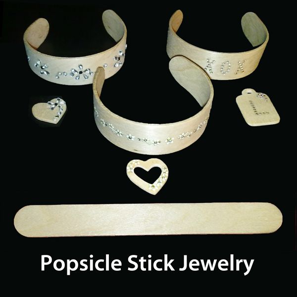 Popsicle Stick Jewelry : 3 Steps (with Pictures) - Instructables