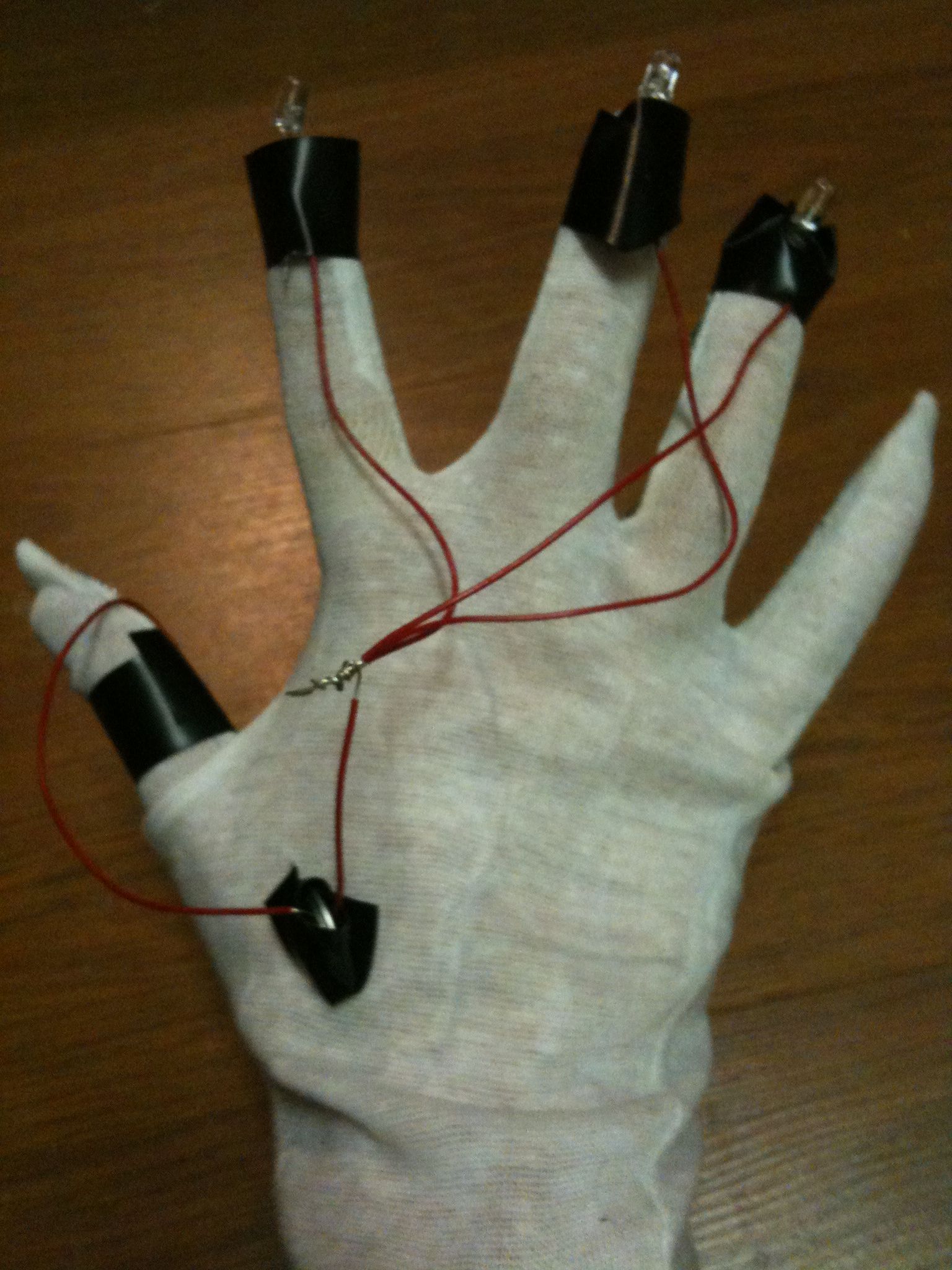 Cyborg Light Painting Gloves! (an Easy LED Switch) : 6 Steps ...