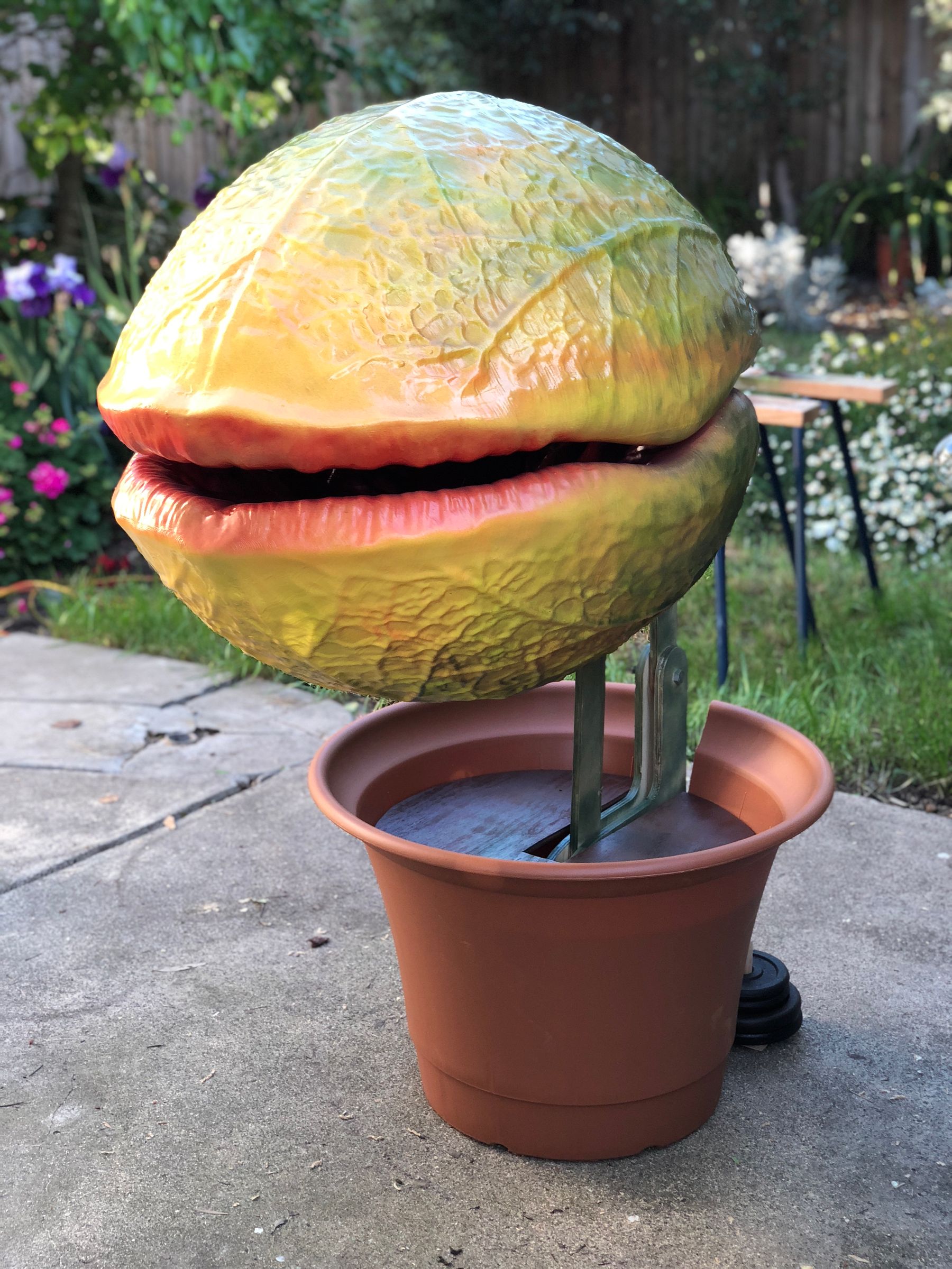 Giant 3D Printed Man-Eating Plant : 8 Steps (with Pictures) - Instructables