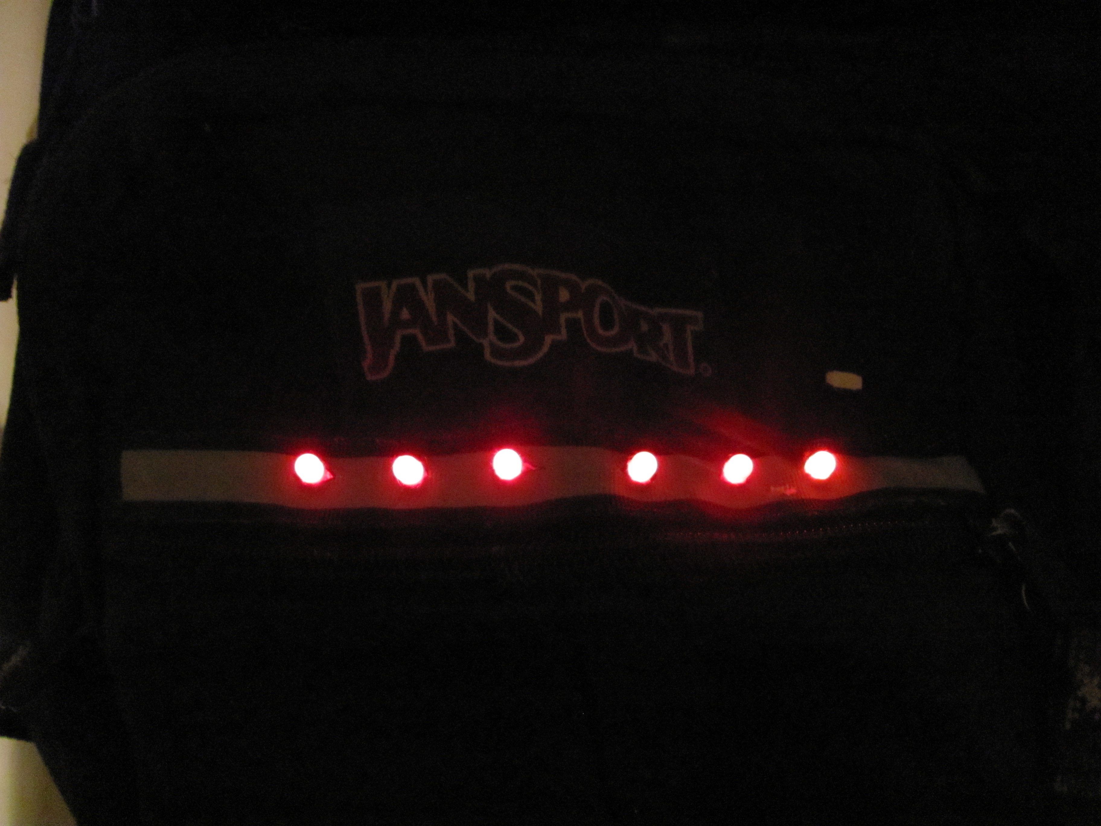 Reflective Flashing Safety Backpack : 11 Steps - Instructables