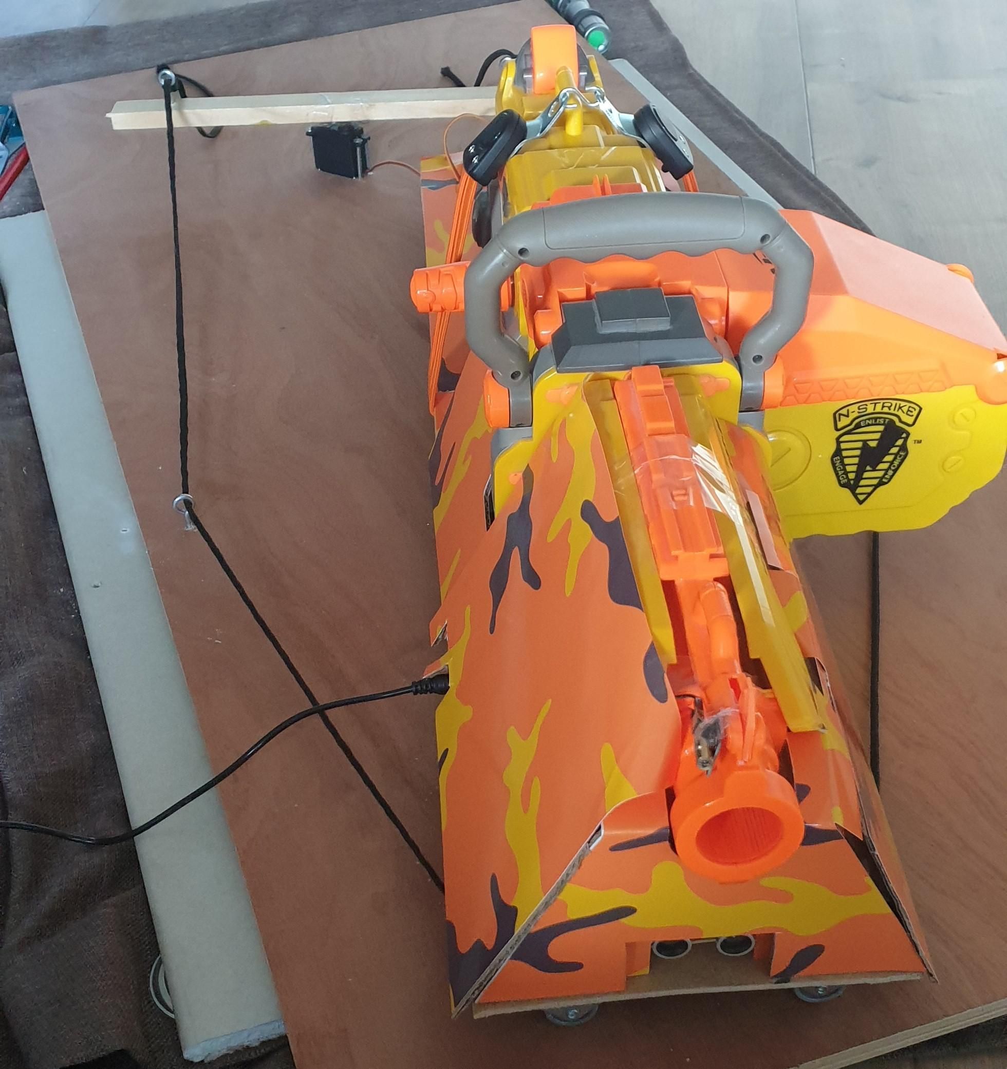 Automated NERF Turret : 12 Steps - Instructables
