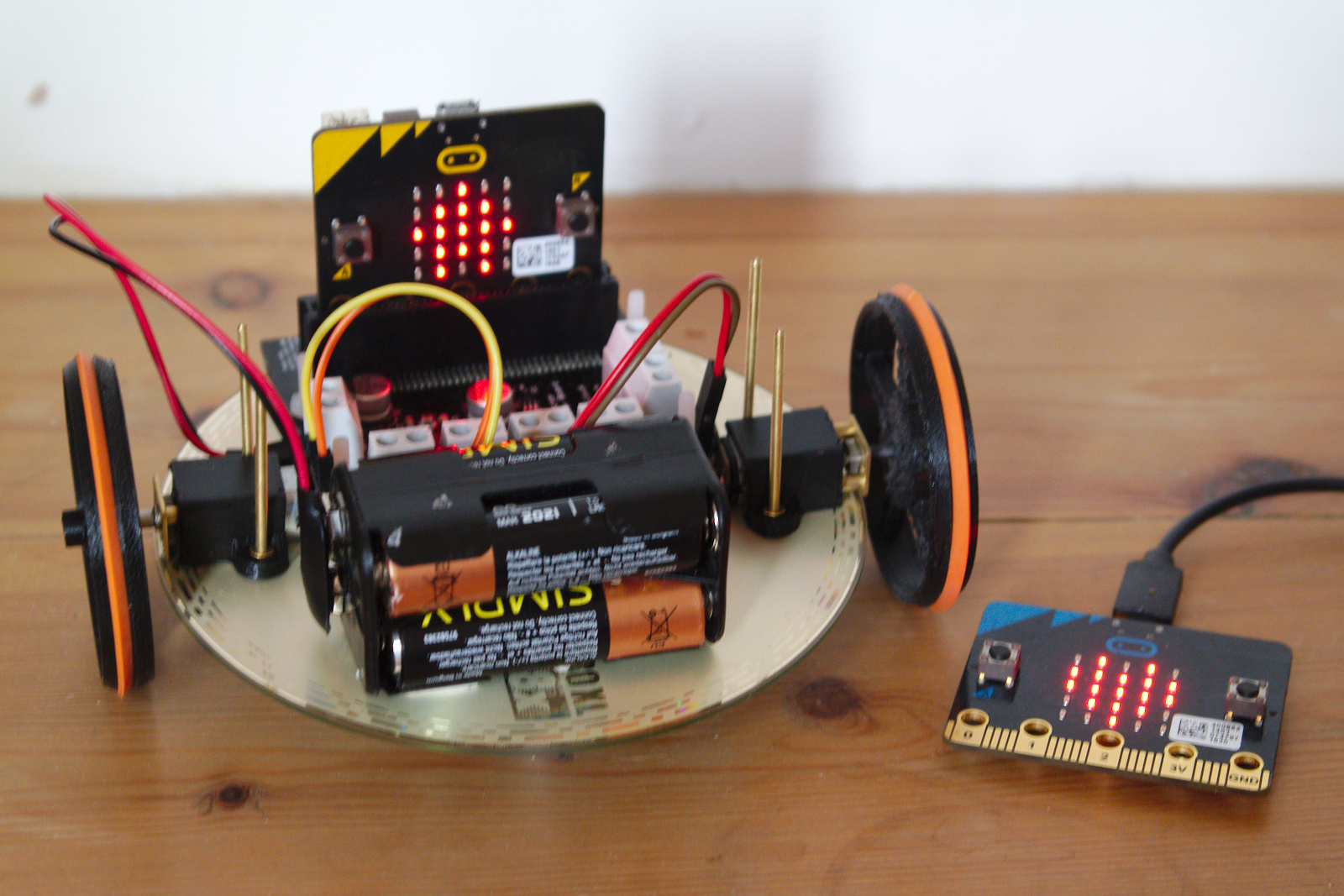 Remote Controlled Microbit Robot : 6 Steps (with Pictures) - Instructables