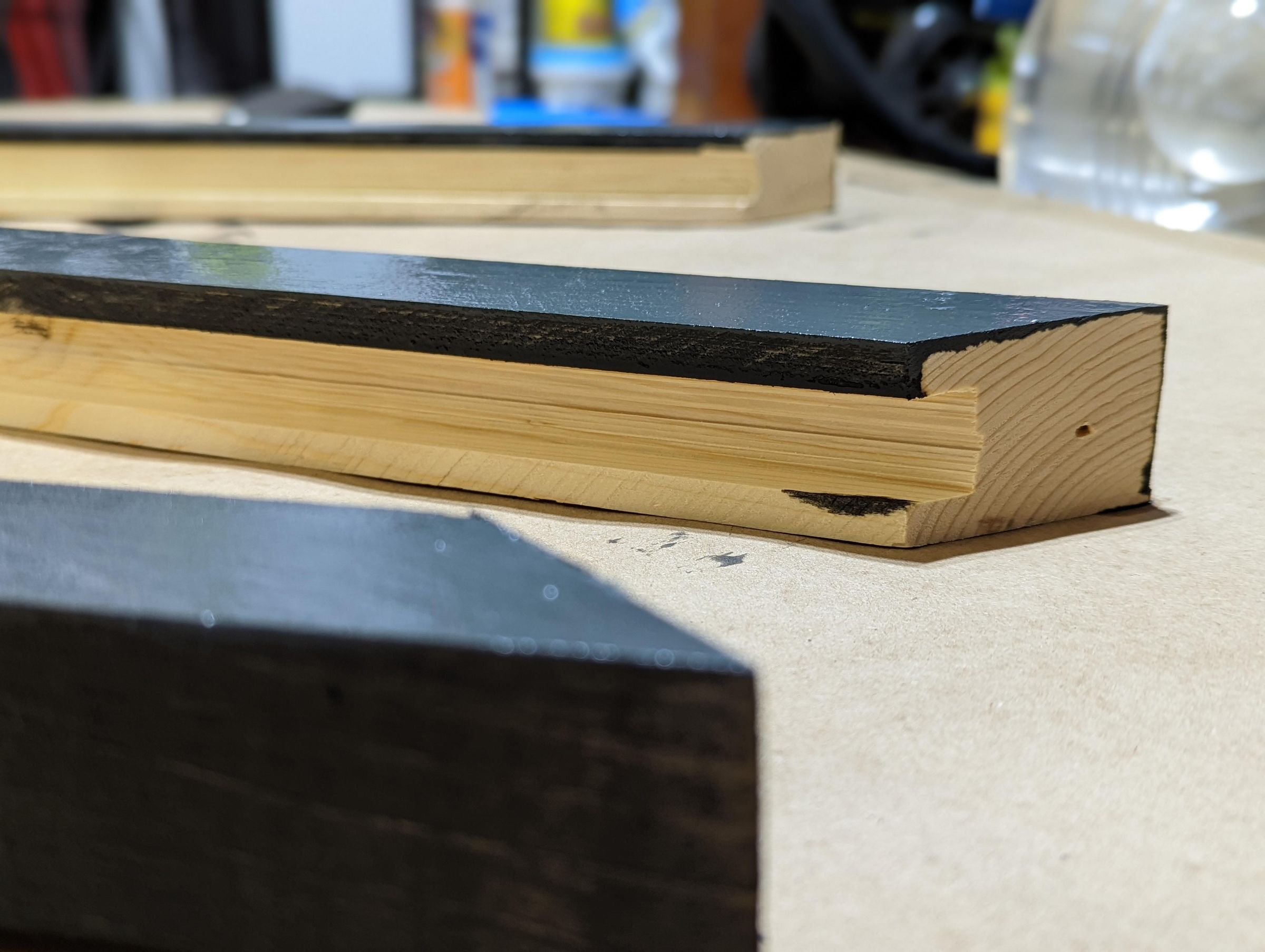 Make a Canvas Art Frame From a Single 2x4 : 6 Steps (with Pictures ...