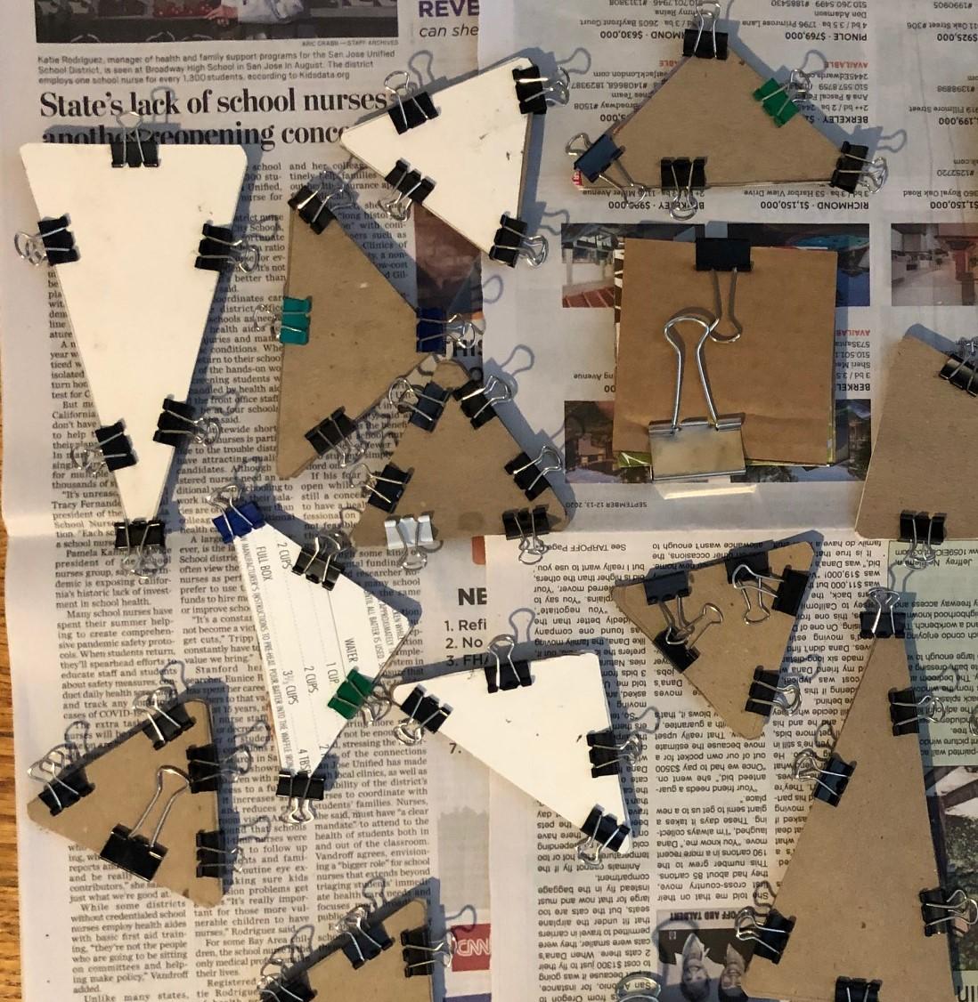 Cardboard and Velcro Building Tiles : 7 Steps (with Pictures ...