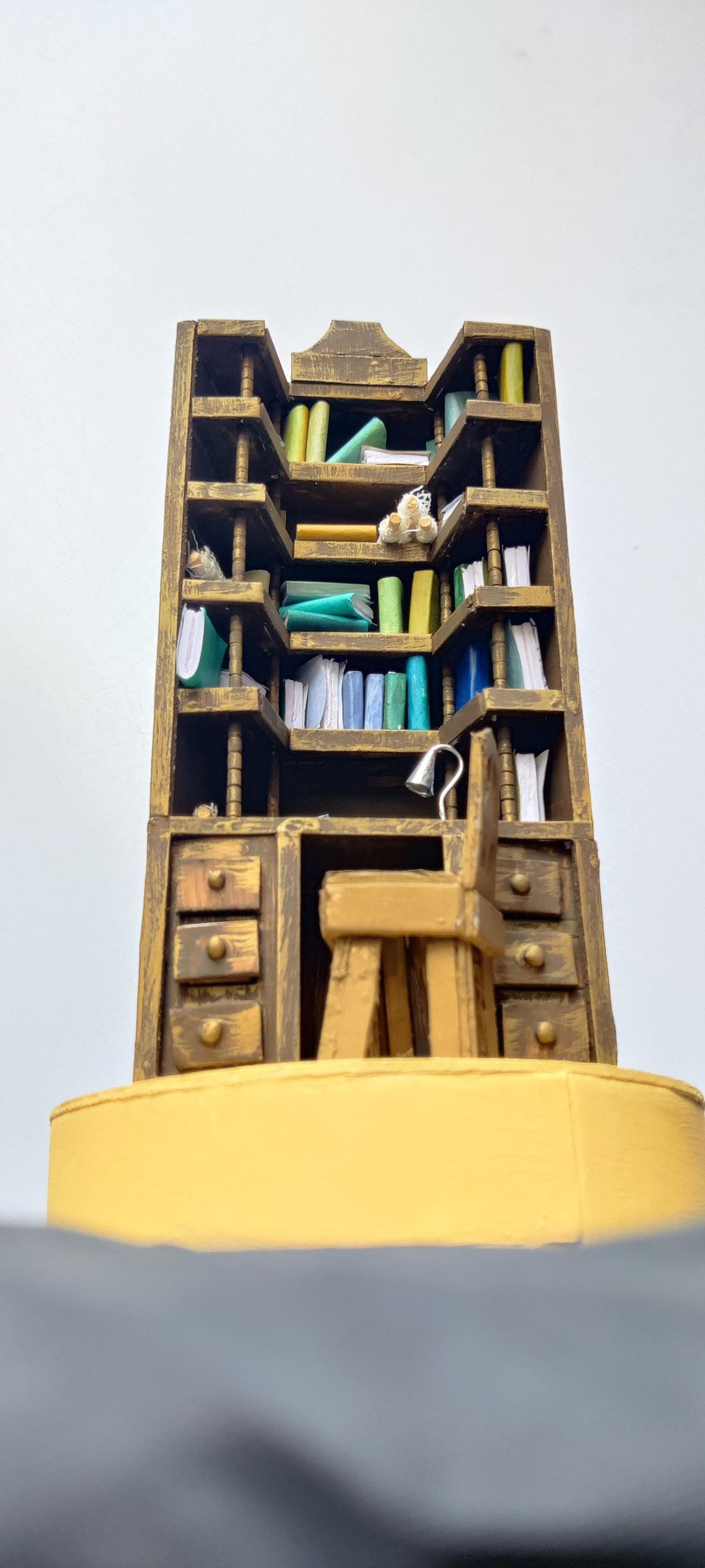 DIY Miniature Bookshelf in a Bell Jar: a Tiny World of Imagination! : 9 ...