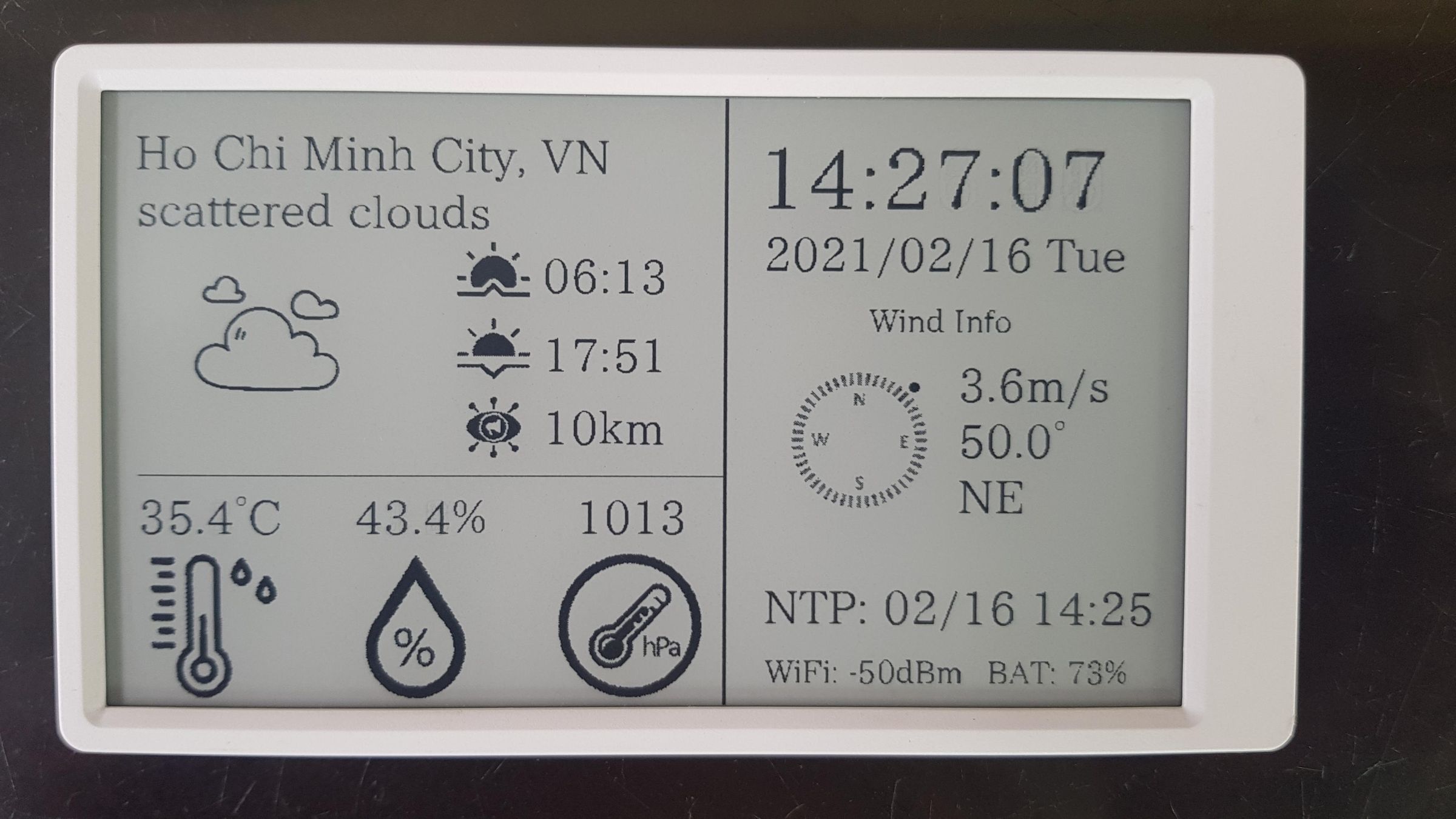 M5Paper Weather Station : 9 Steps (with Pictures) - Instructables