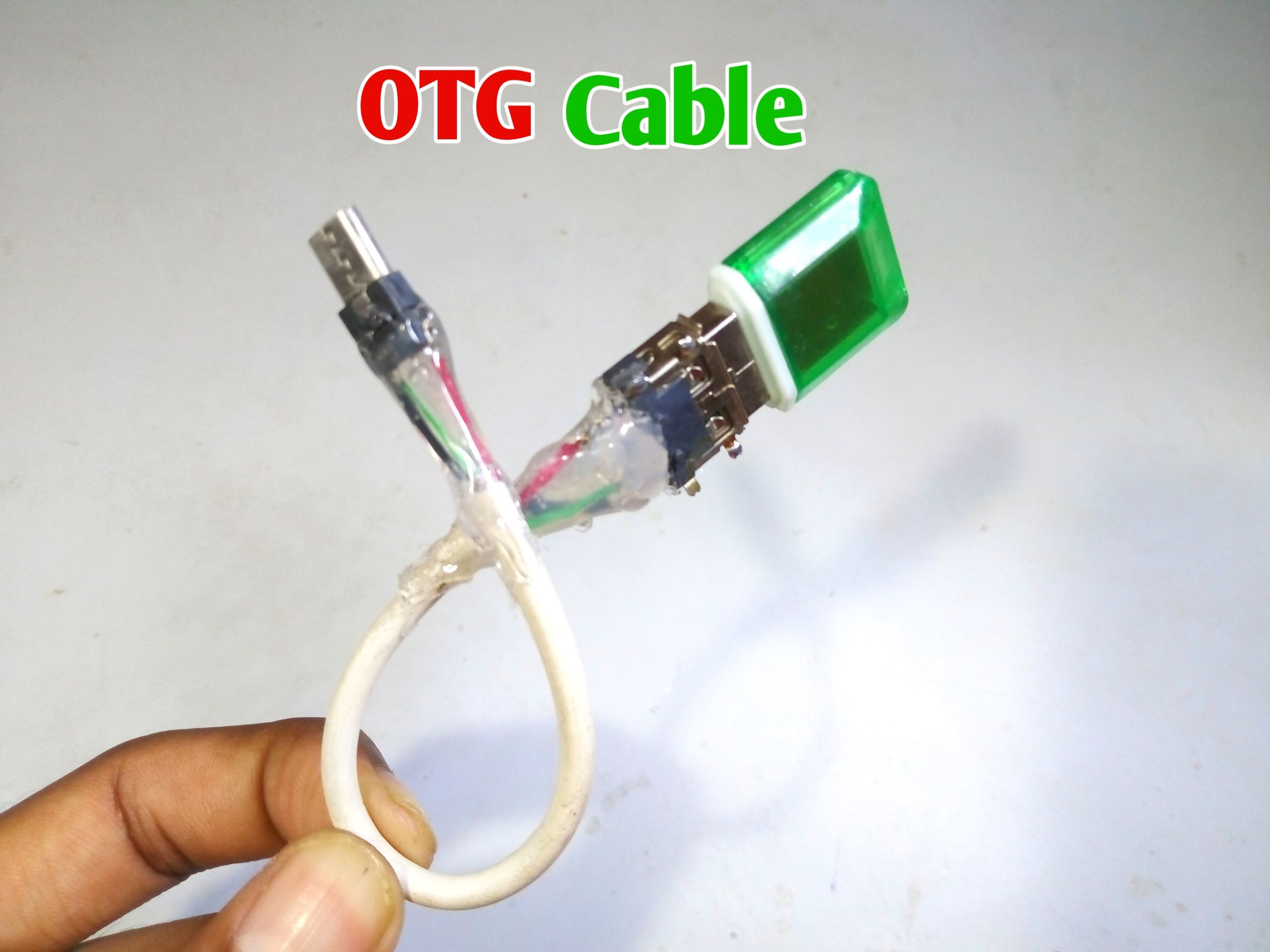 Make OTG Cable at Home : 9 Steps - Instructables