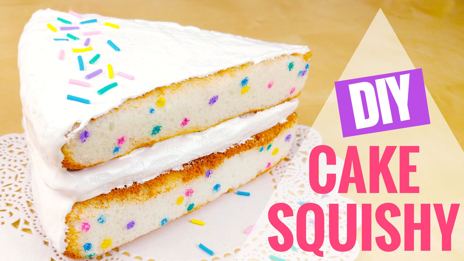 ?Homemade Funfetti Cake Squishy-DIY Squishy Tutorial+Giveaway ...