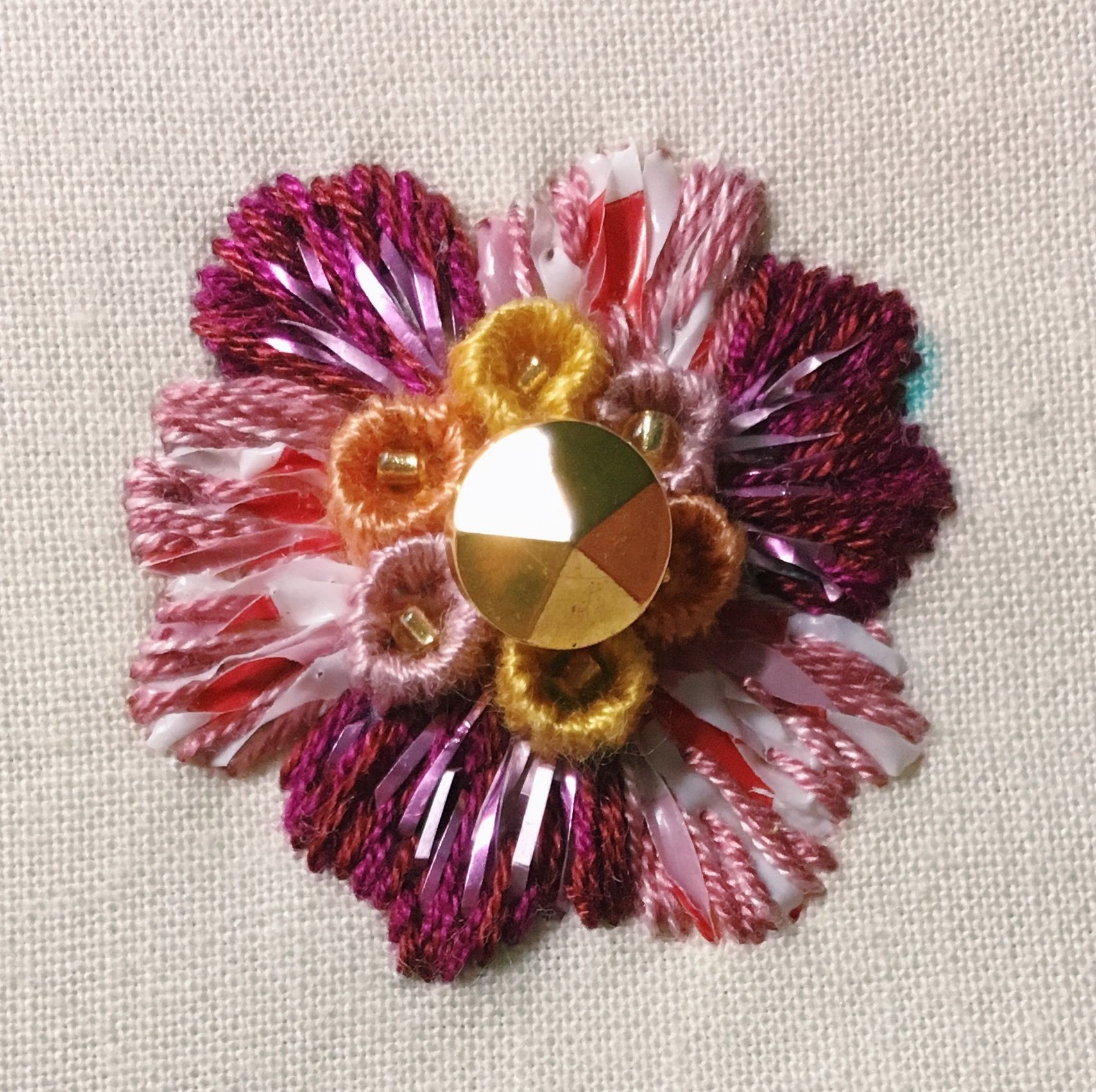 Embroidery From Up-cycled Materials : 7 Steps (with Pictures ...