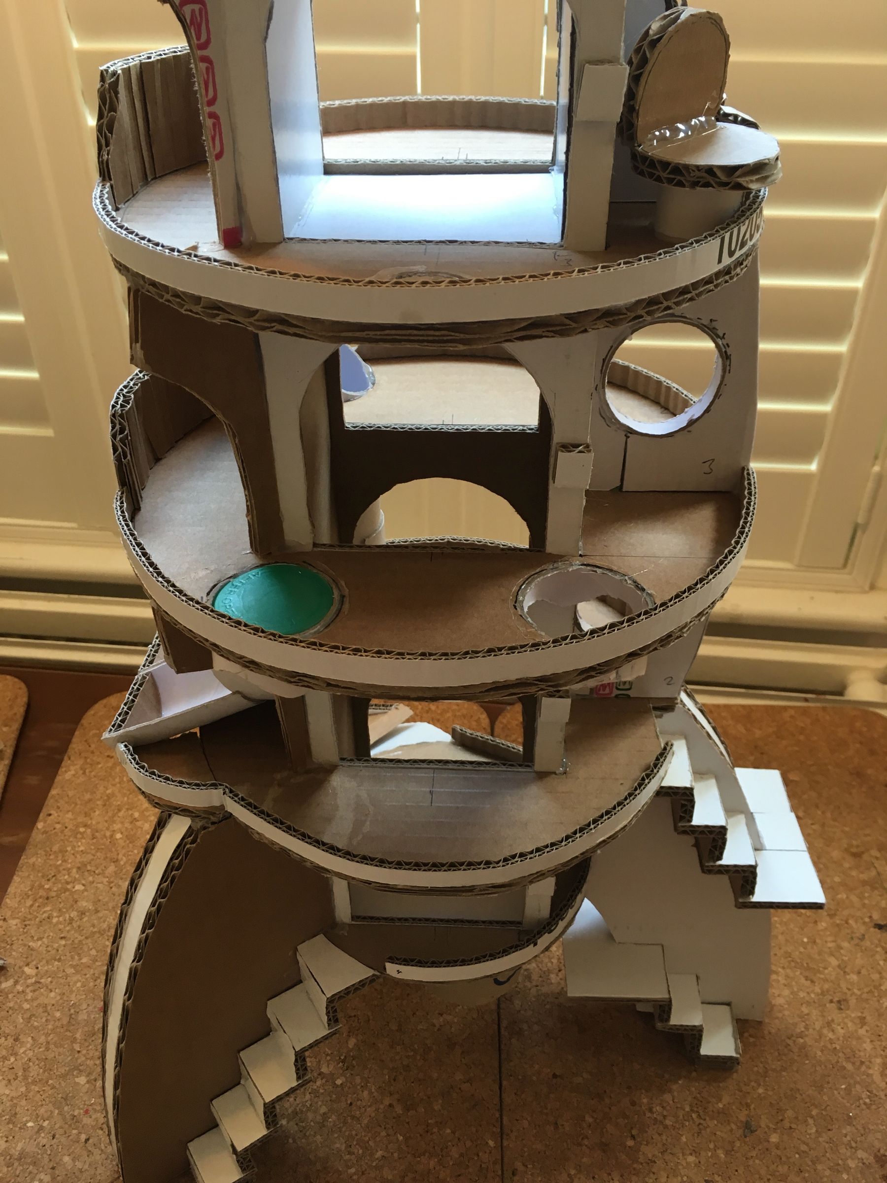 Rocket Playset - Made From Used Cardboard Boxes : 21 Steps (with ...