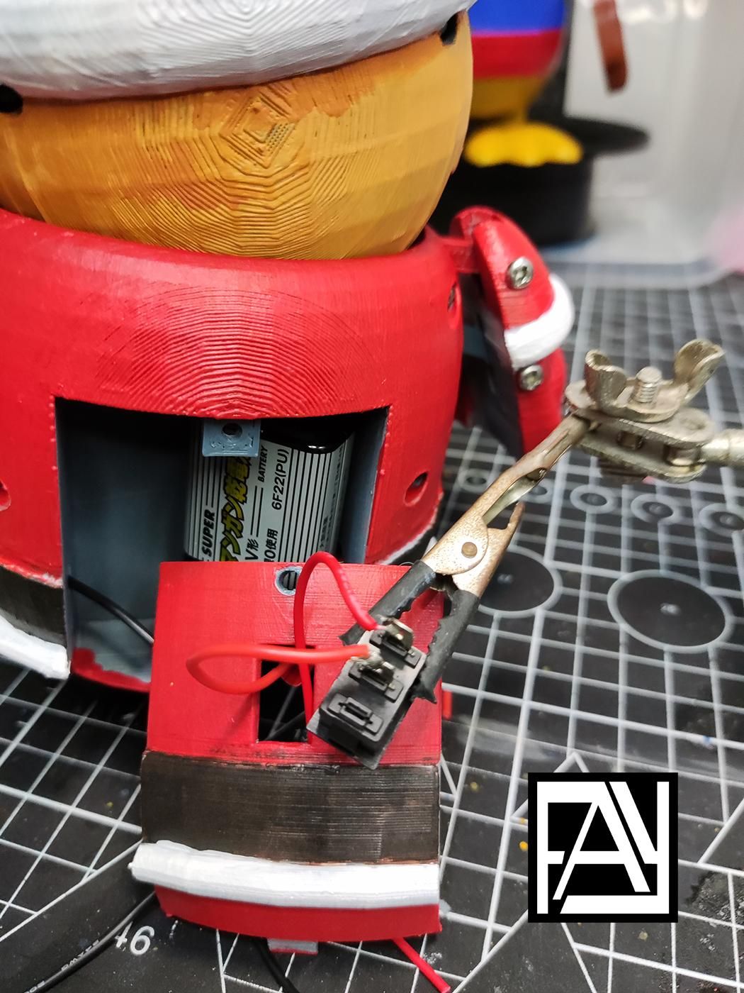Dancing Santa Clause Automata : 8 Steps (with Pictures) - Instructables