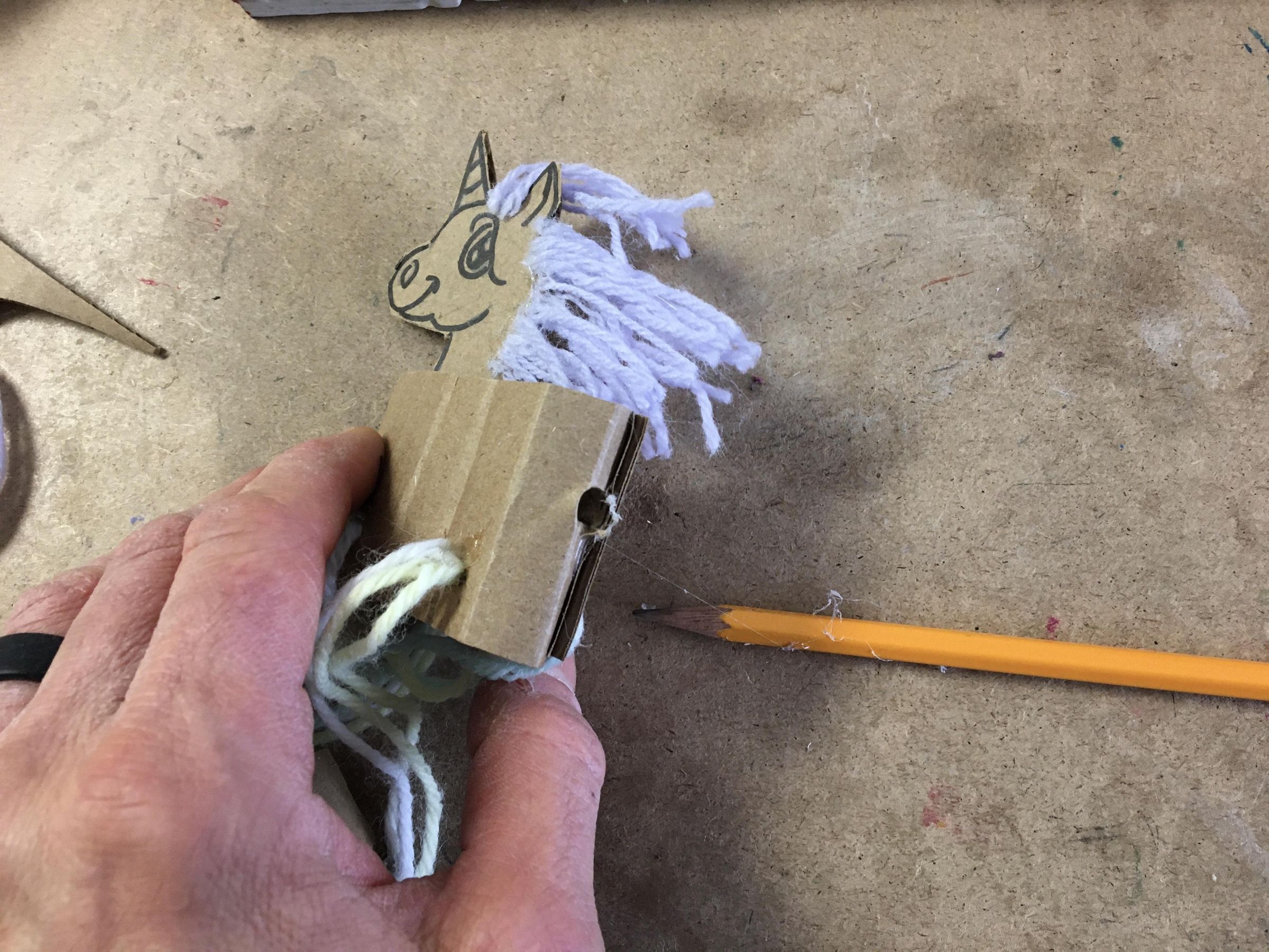 Unicorn Puppet..../Horse/Dragon/Cat/Monster….etc. : 6 Steps (with Pictures) - Instructables