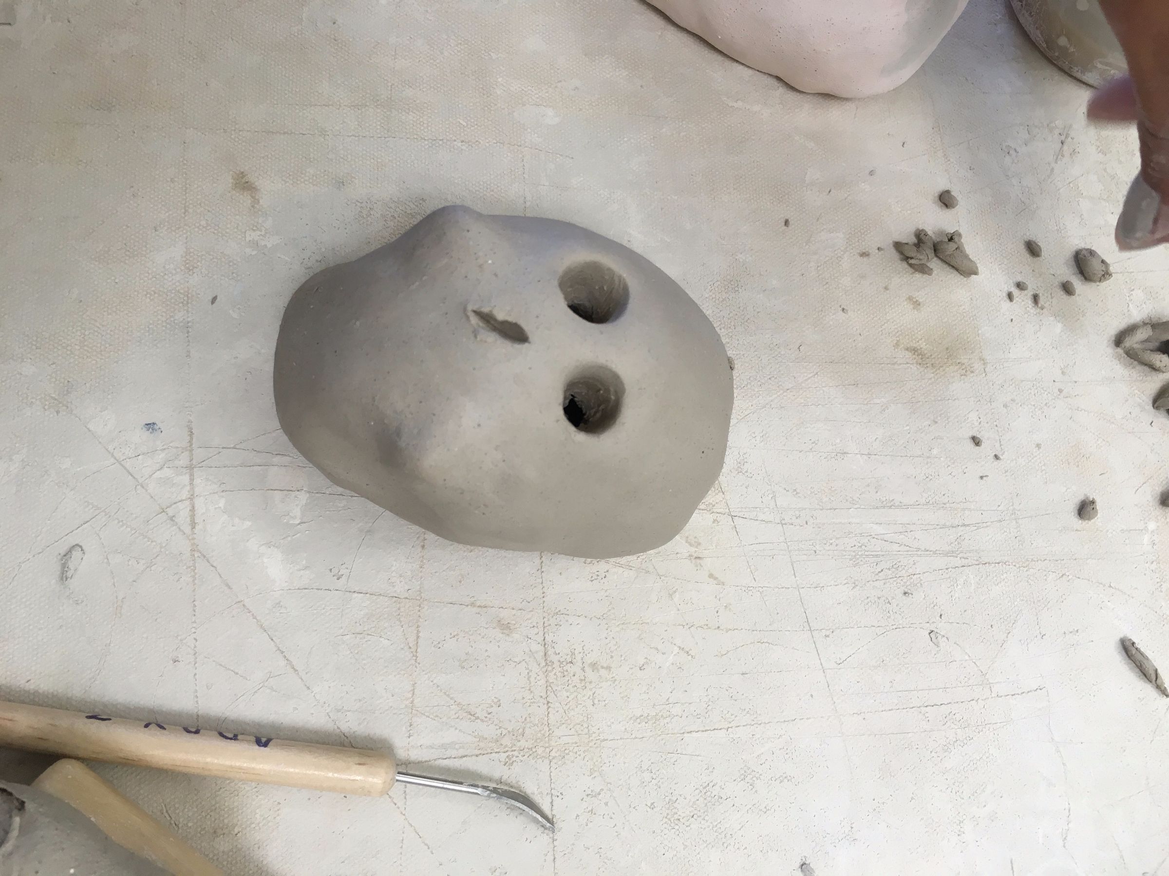 Clay Sugar Skull : 9 Steps - Instructables