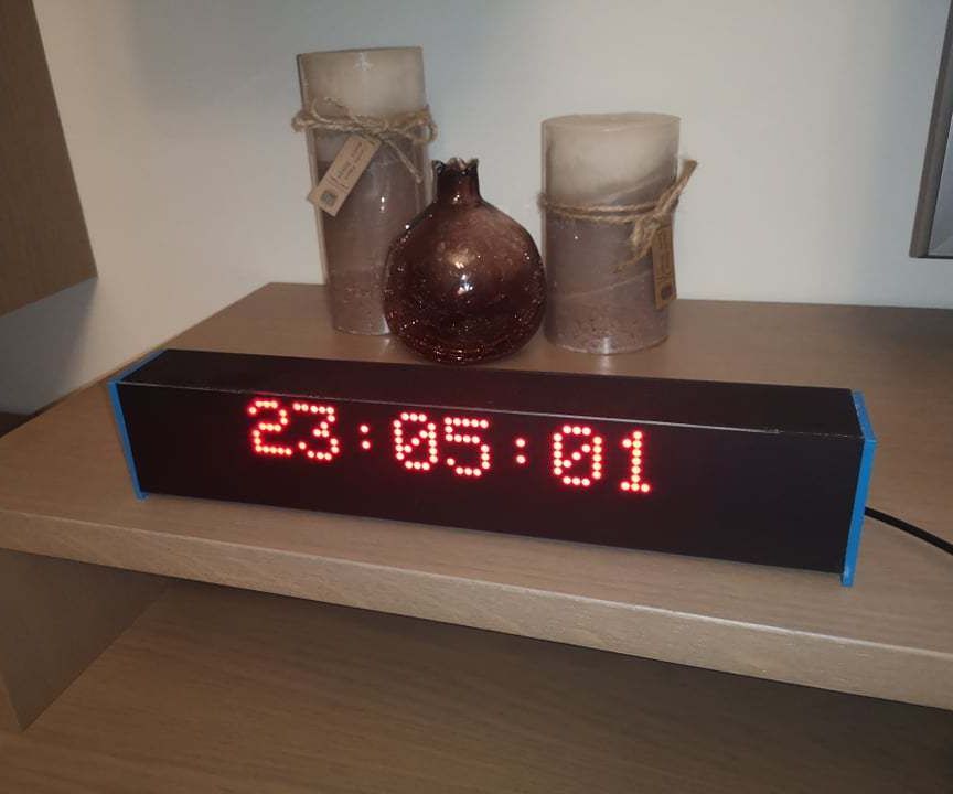 BT LED Matrix Display - 80x8 Px Arduino Based : 5 Steps (with Pictures) - Instructables