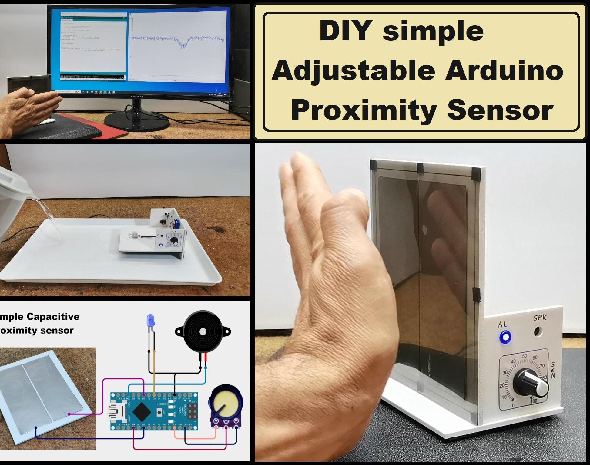 DIY Simple Capacitive Proximity Sensor - Human Presence Detector : 4 Steps - Instructables