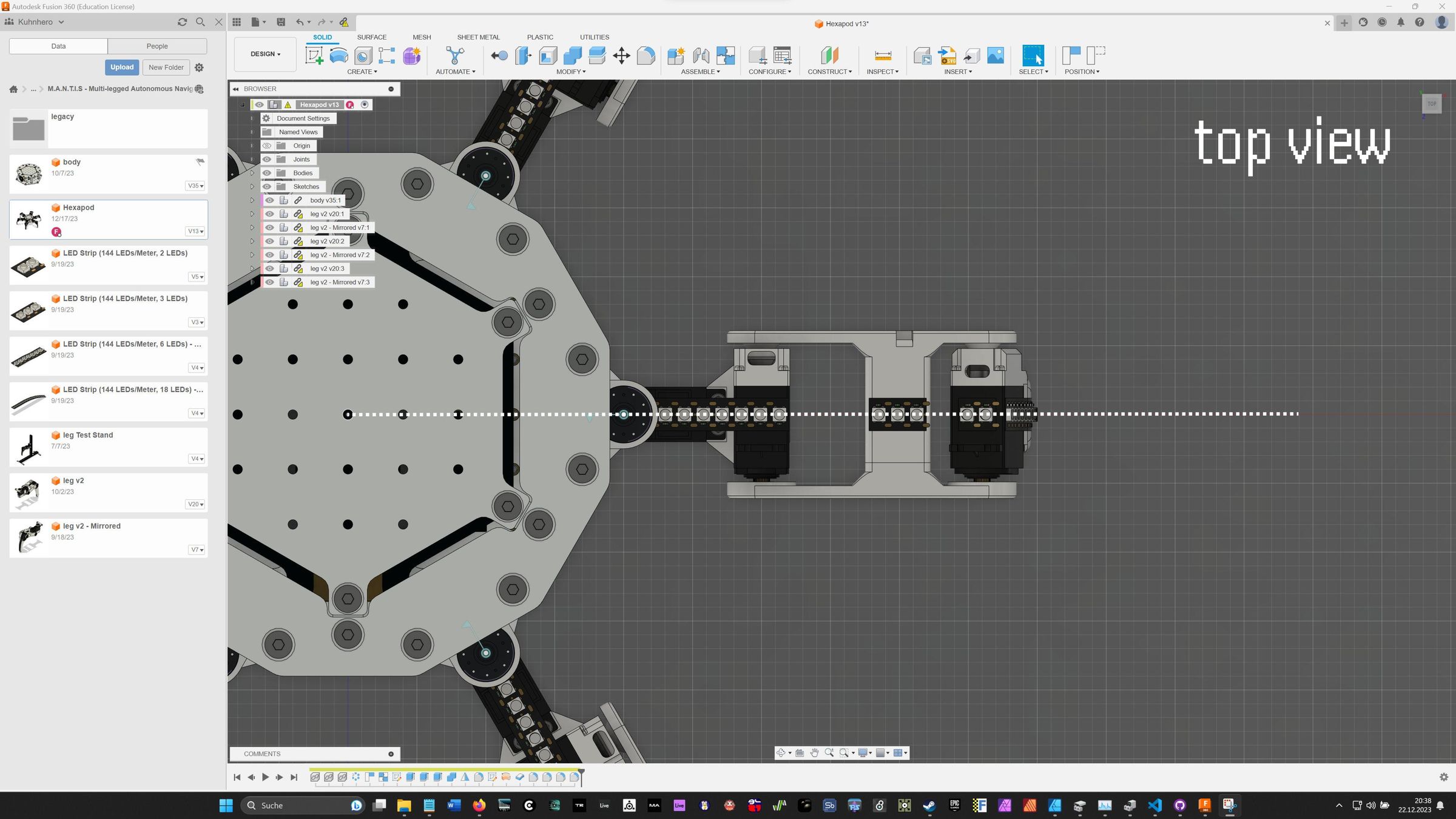 3D Printed Hexapod : 7 Steps (with Pictures) - Instructables