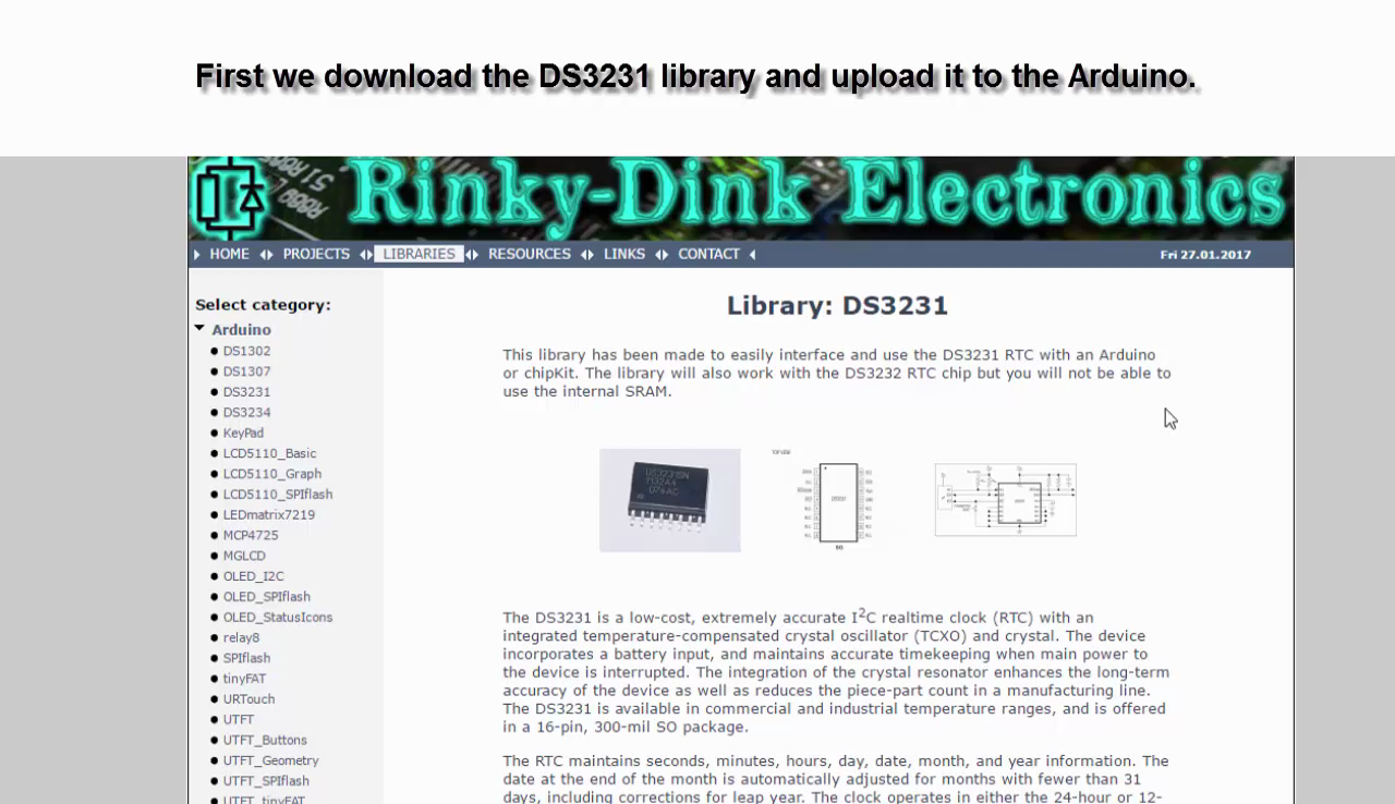 Arduino - DS3231 Real Time Clock : 6 Steps (with Pictures) - Instructables