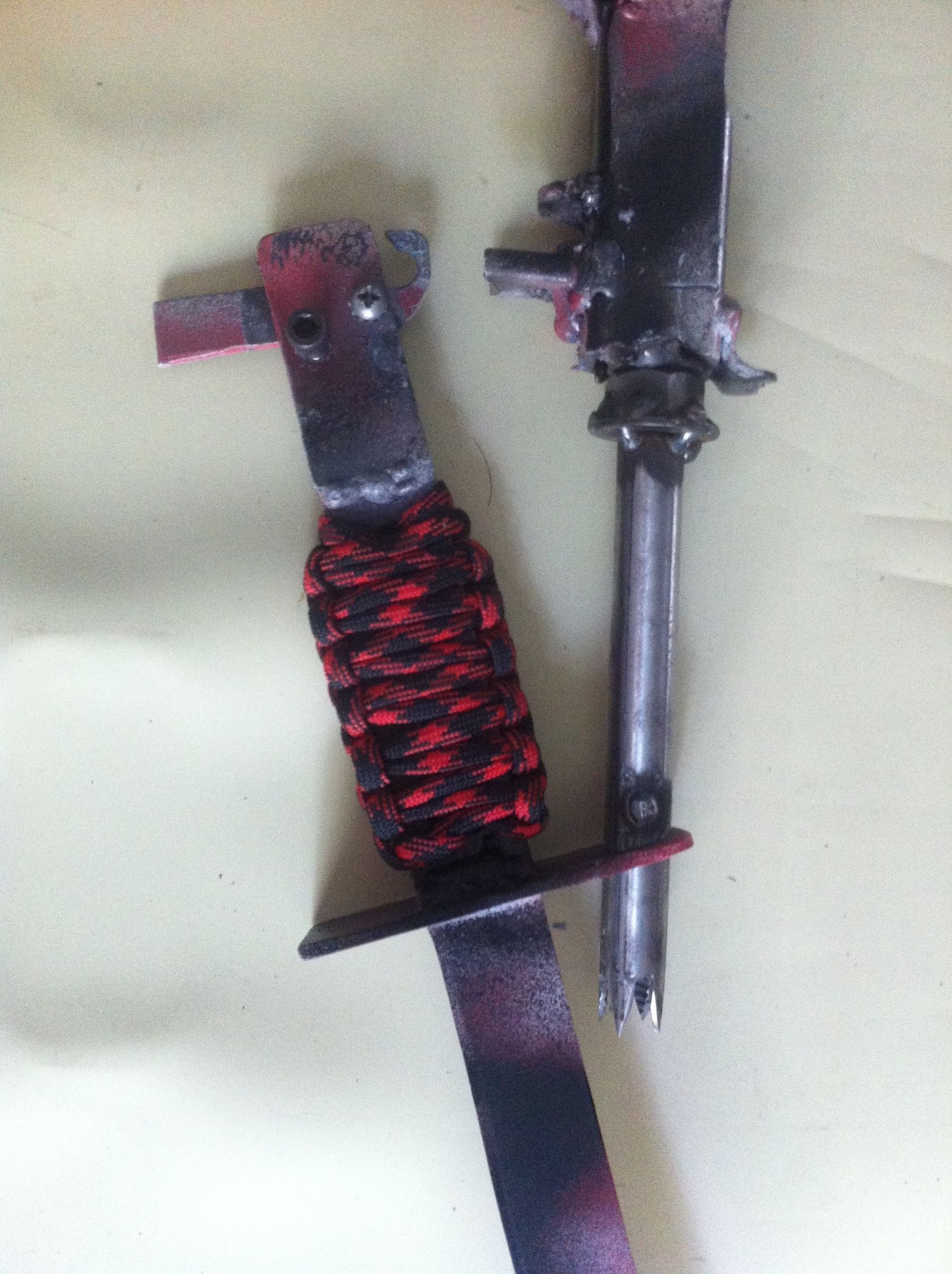 How to Attach a Bayonet to a Homemade Gun : 9 Steps - Instructables