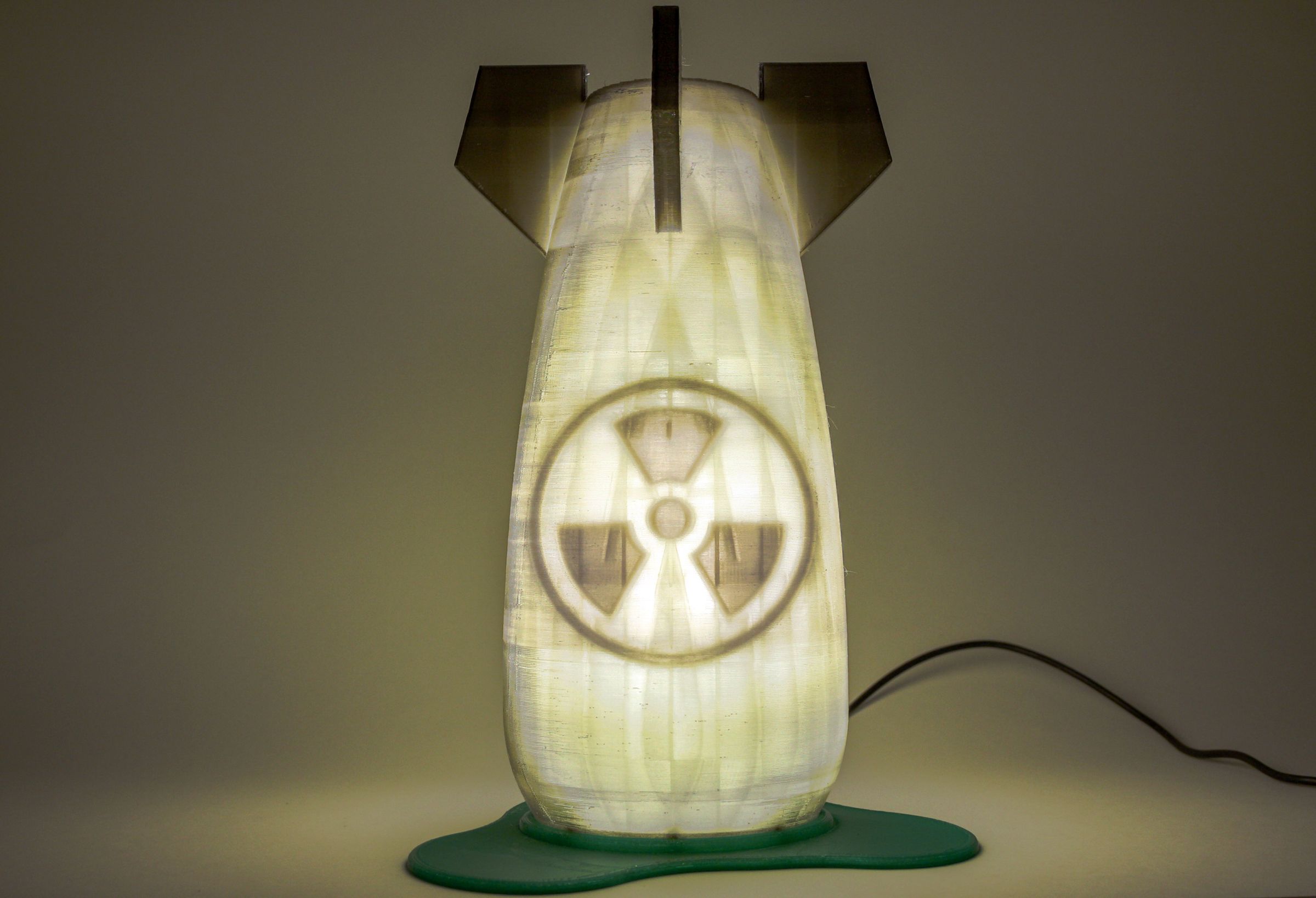 Glow-In-The-Dark Nuclear Bomb Night Light. : 5 Steps (with Pictures ...